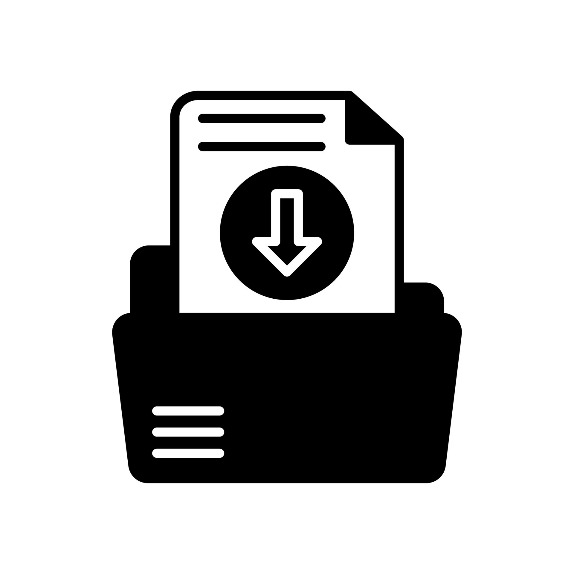File Import icon in vector. Logotype 40815136 Vector Art at Vecteezy