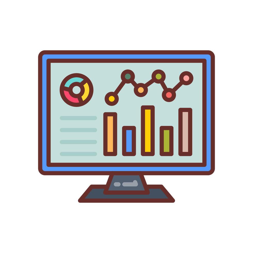 Time Series Data Icon In Vector Logotype 40815450 Vector Art At Vecteezy