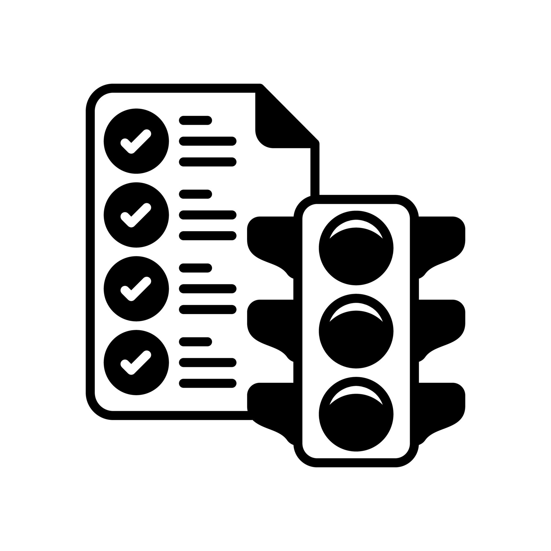 Project Status Icon In Vector Logotype 40815638 Vector Art At Vecteezy
