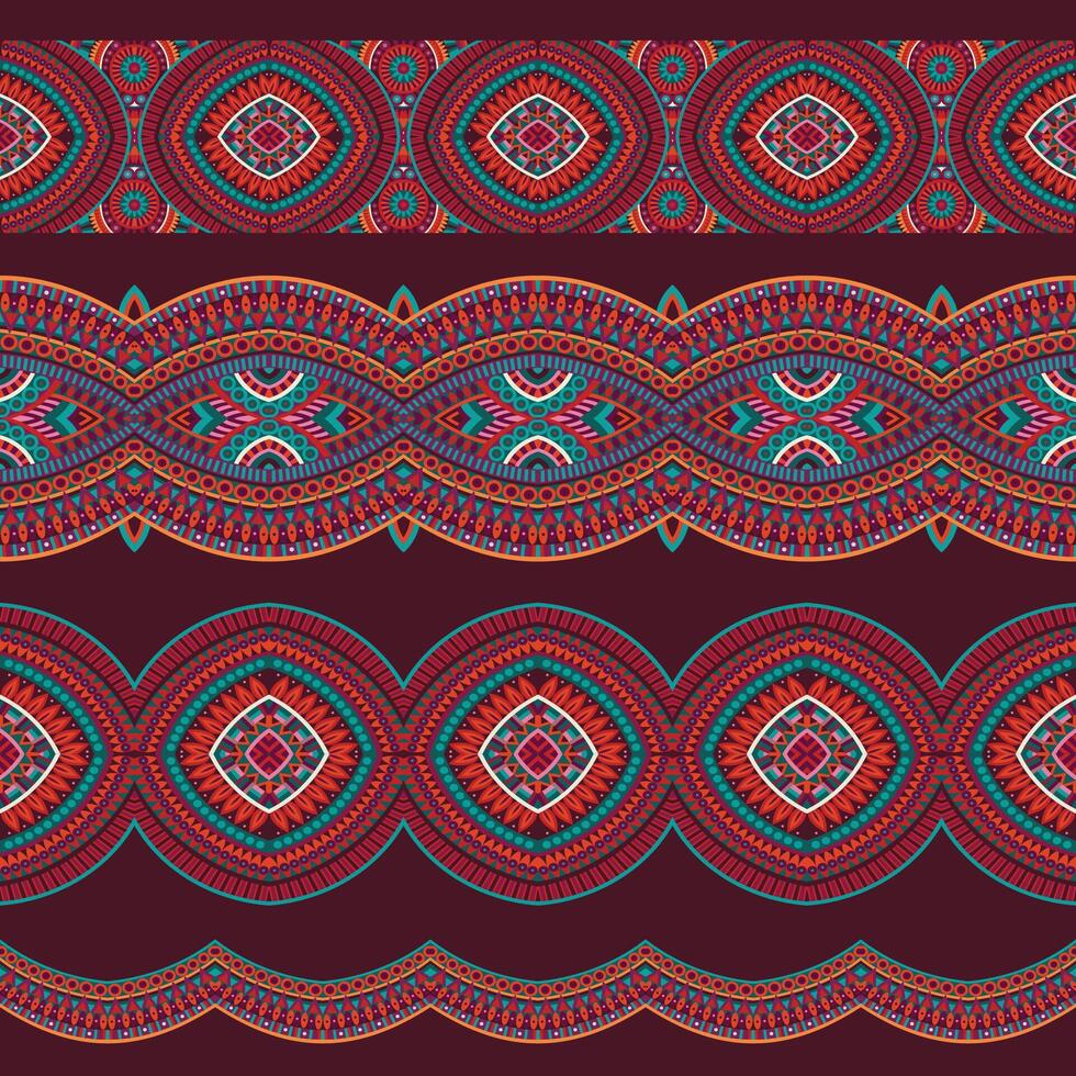 Abstract Vector Tribal Stripes Background Set 40821628 Vector Art At