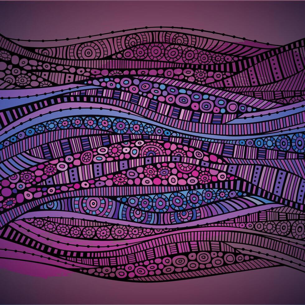 Abstract Vector Decorative Waves Background 40824309 Vector Art At Vecteezy