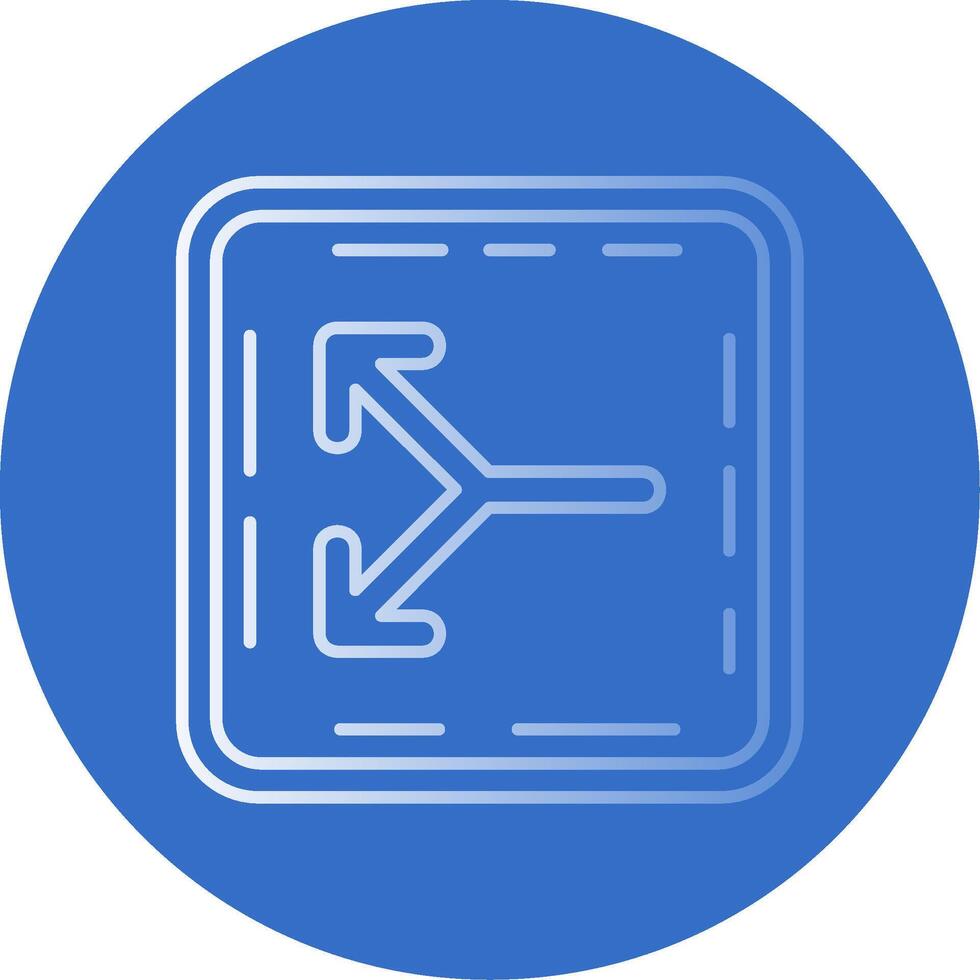 Split Gradient Line Circle Icon 40831391 Vector Art At Vecteezy