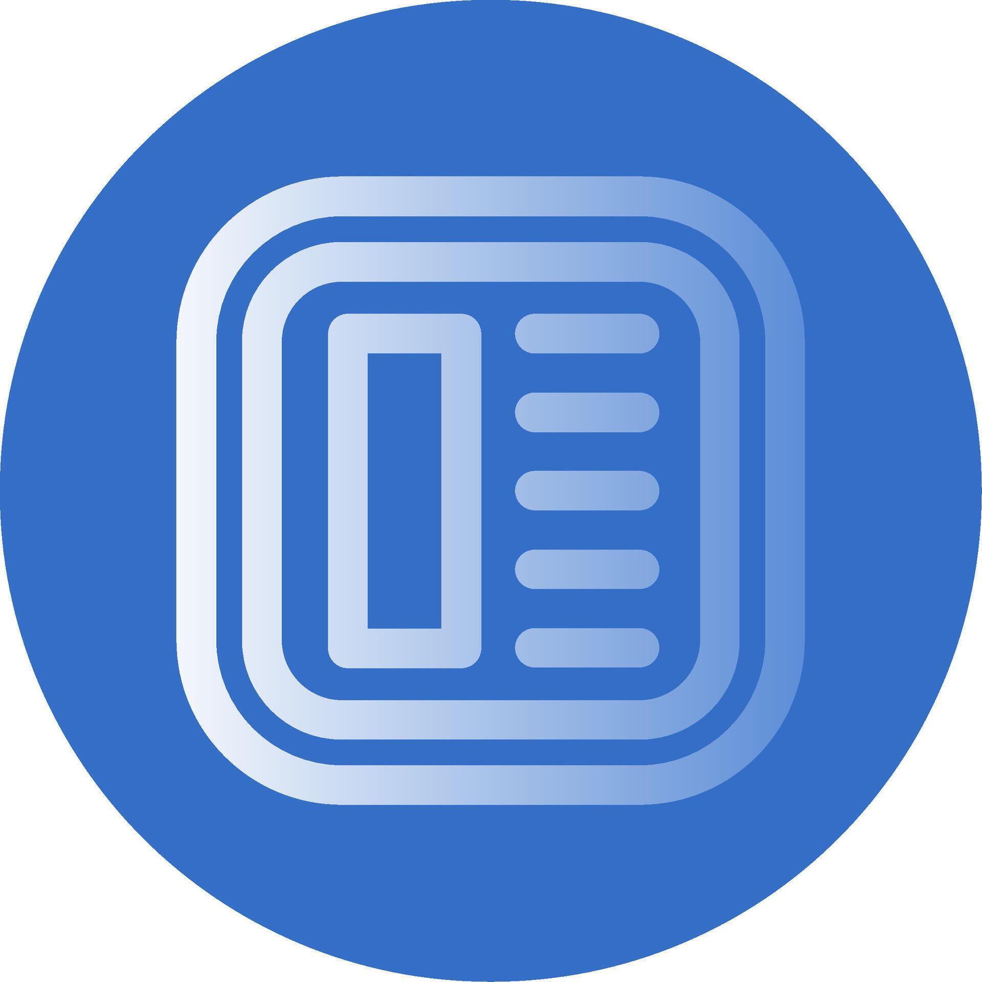 Layout Gradient Line Circle Icon 40831639 Vector Art At Vecteezy