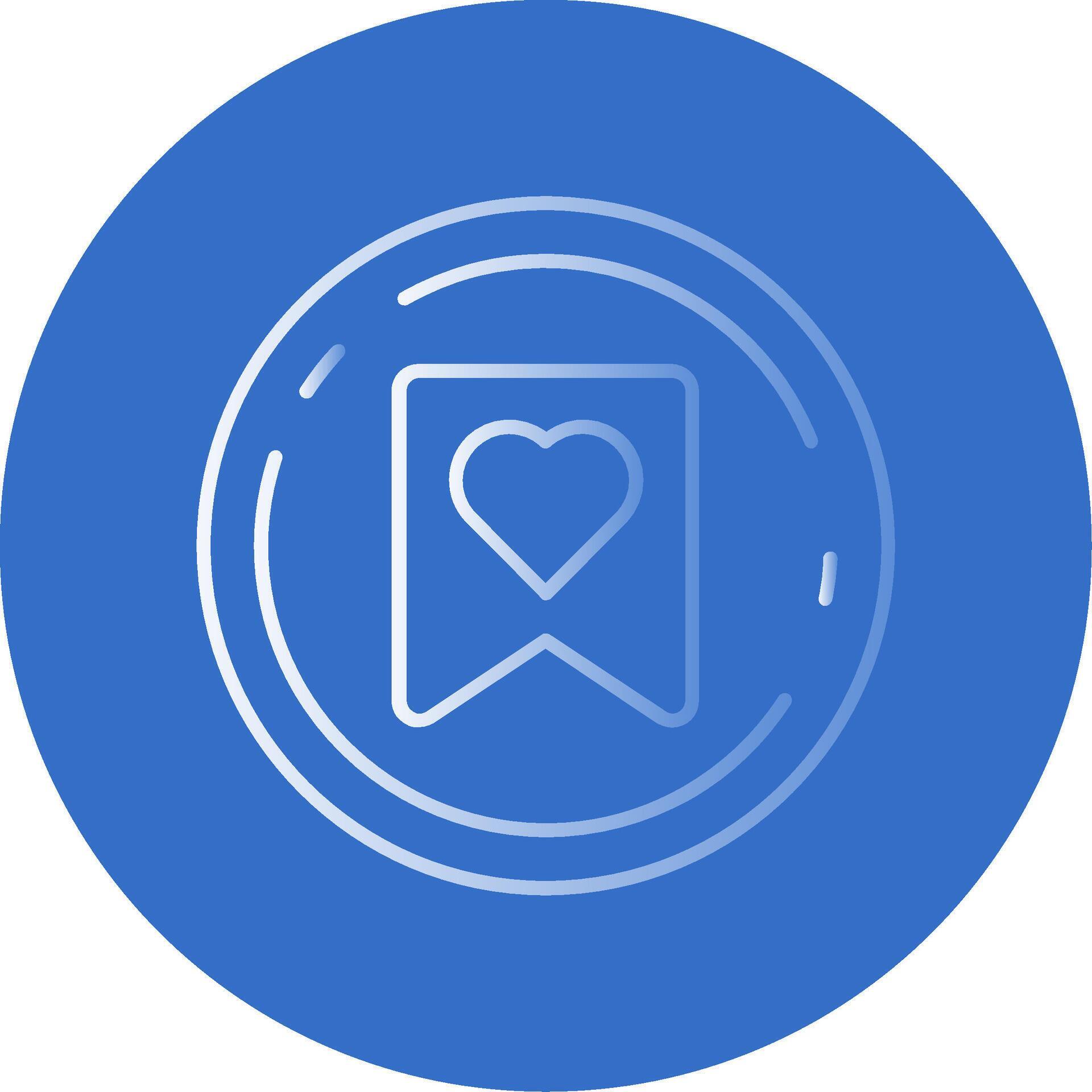 Favourite Gradient Line Circle Icon 40832704 Vector Art At Vecteezy