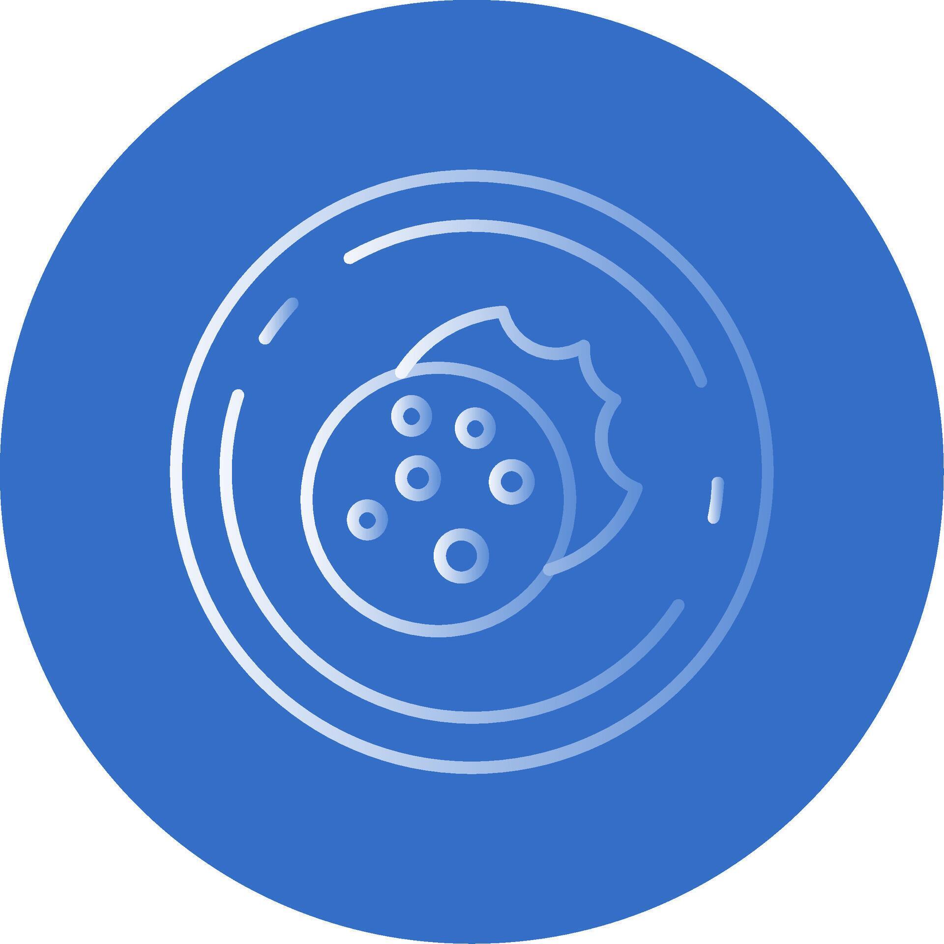 Cookie Gradient Line Circle Icon 40832708 Vector Art at Vecteezy