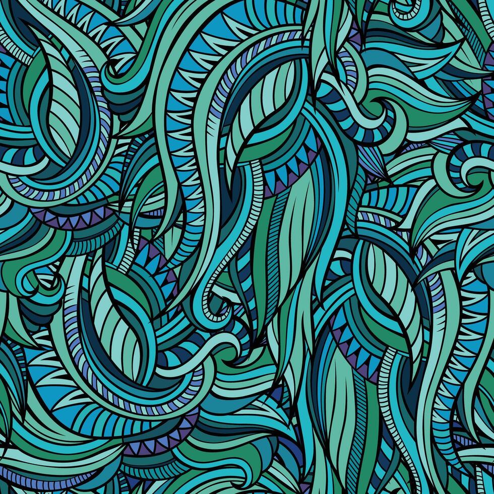 Vector seamless abstract nature pattern 40834711 Vector Art at Vecteezy