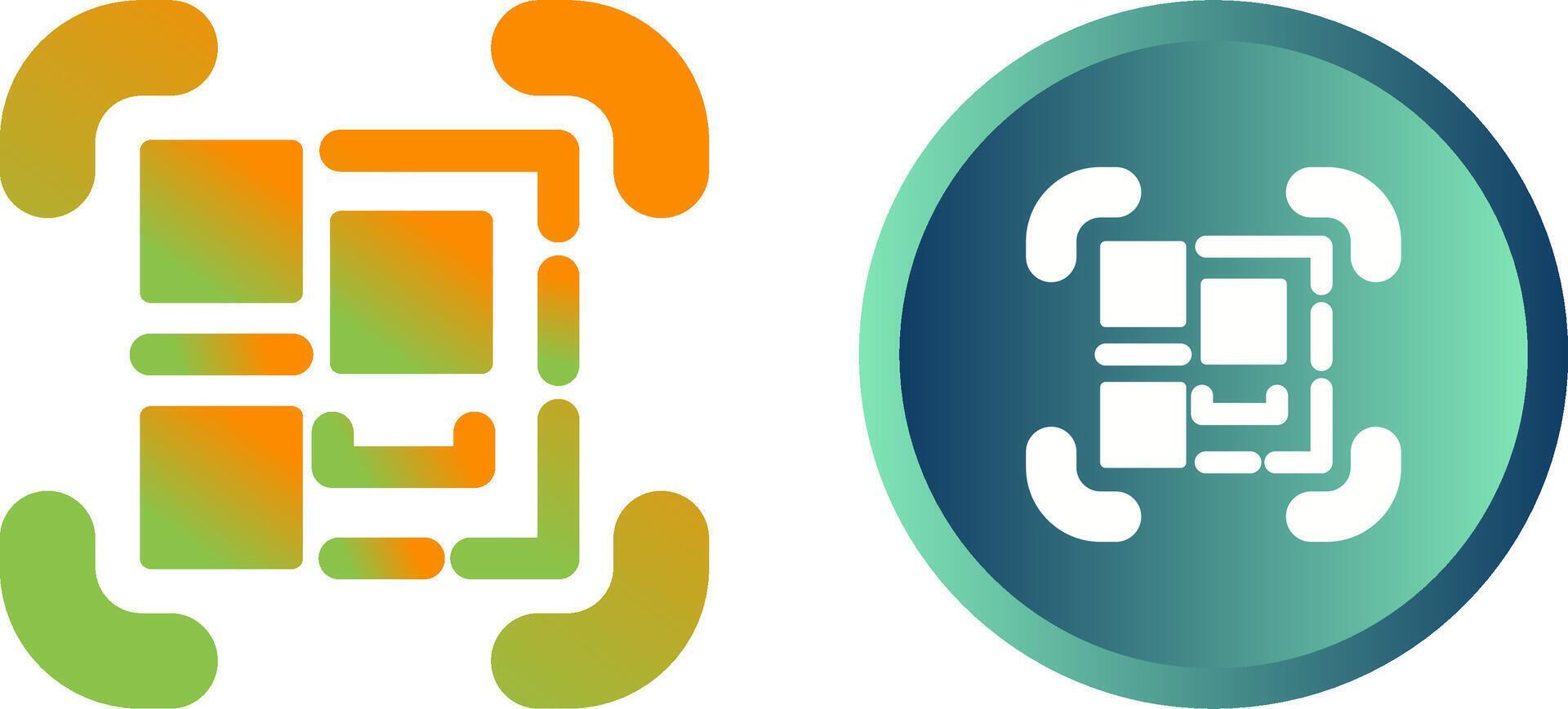 Qr Code Scanner Vector Icon 40843540 Vector Art At Vecteezy
