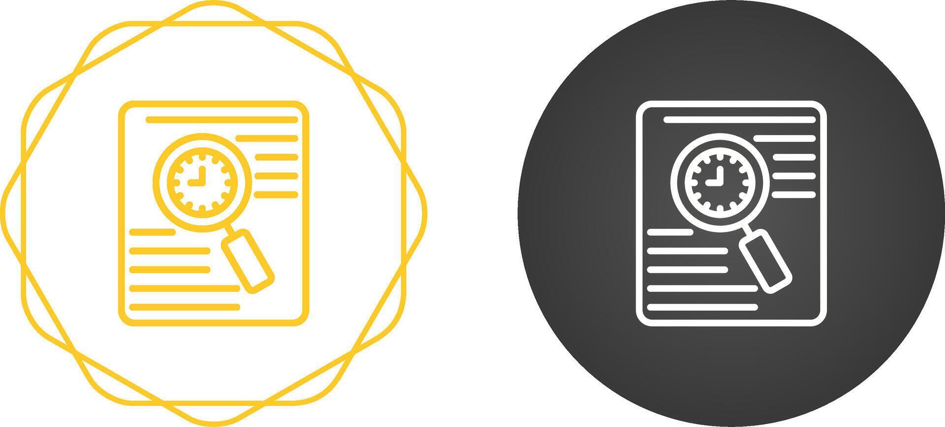 Document Tracking Vector Icon 40848841 Vector Art at Vecteezy
