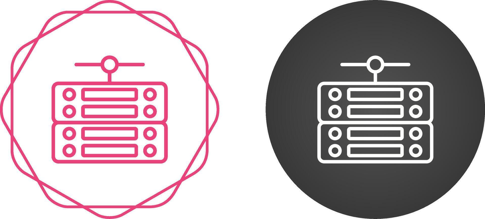 Server Vector Icon 40849480 Vector Art at Vecteezy