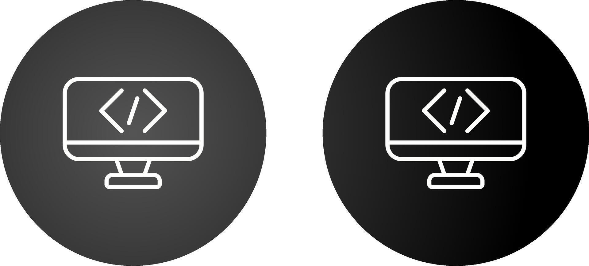 icono de vector de codificación 40849793 Vector en Vecteezy