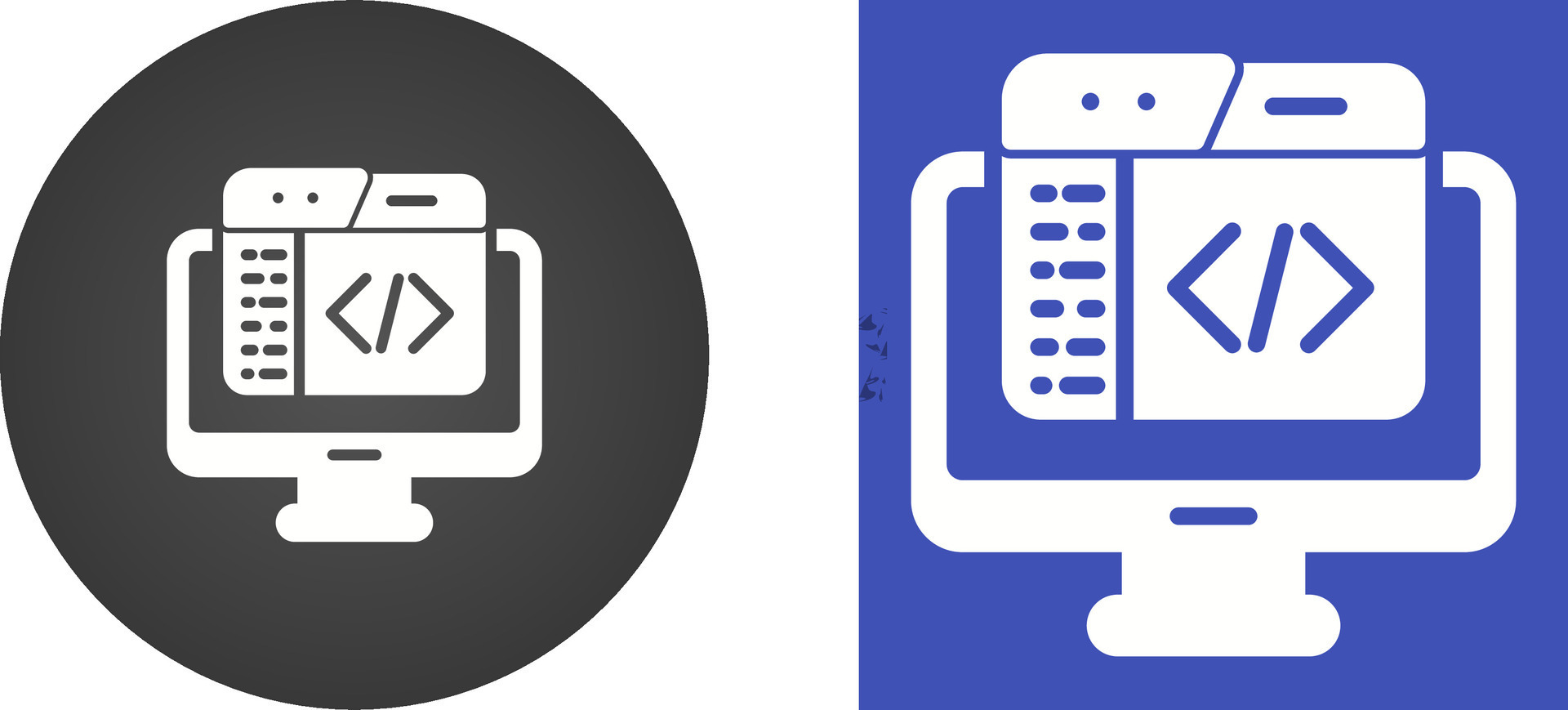 Code Editor Vector Icon 40850742 Vector Art at Vecteezy