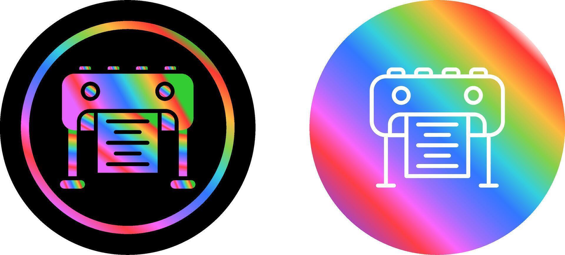 Plotter Vector Icon 40854235 Vector Art at Vecteezy