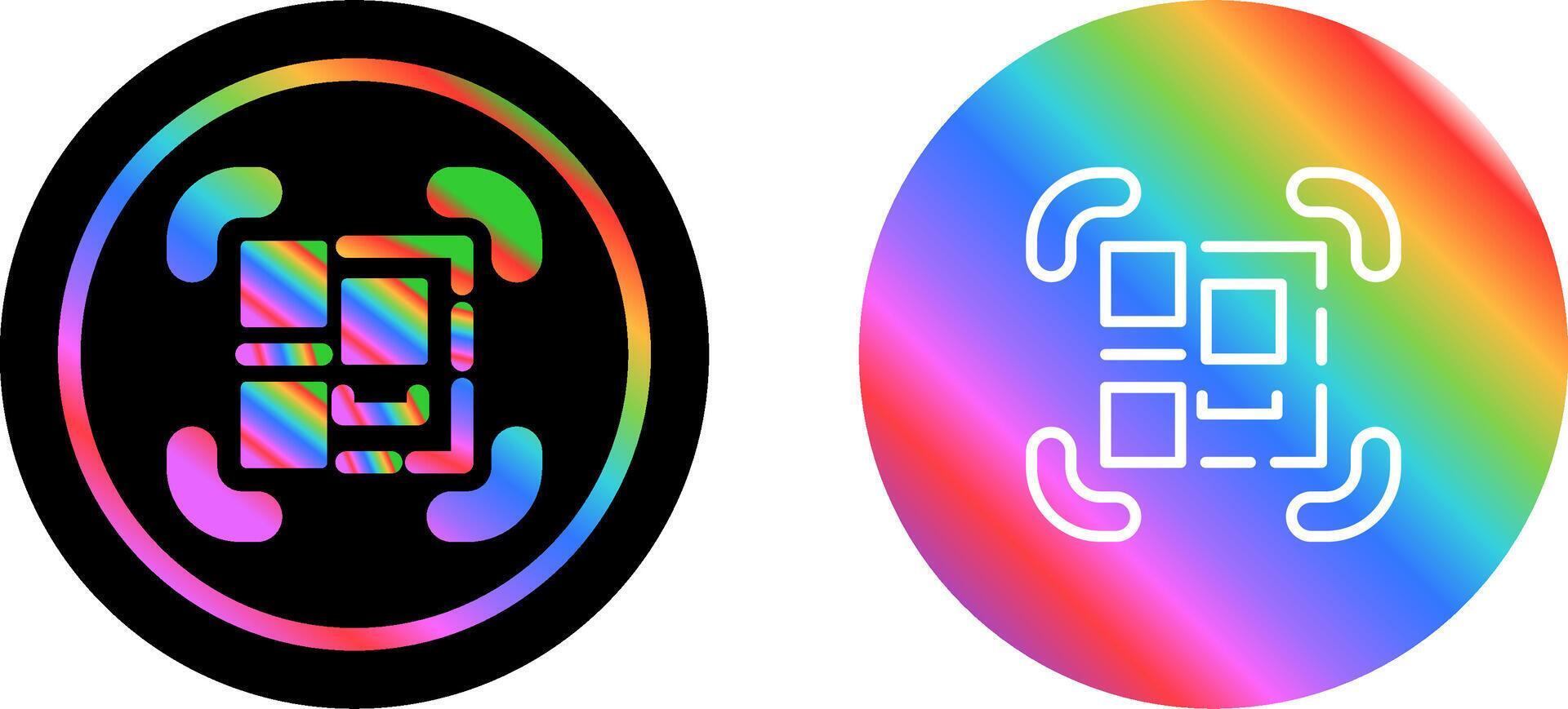 Qr Code Scanner Vector Icon 40854244 Vector Art At Vecteezy