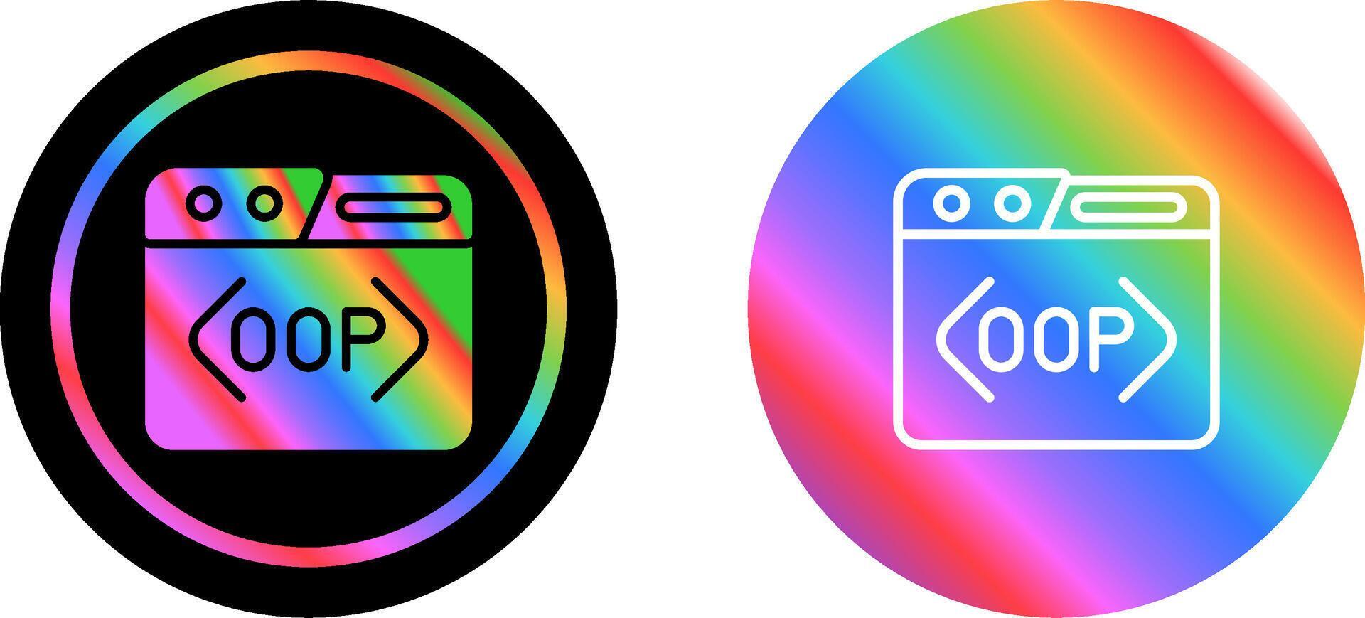 OOP Vector Icon 40854507 Vector Art at Vecteezy