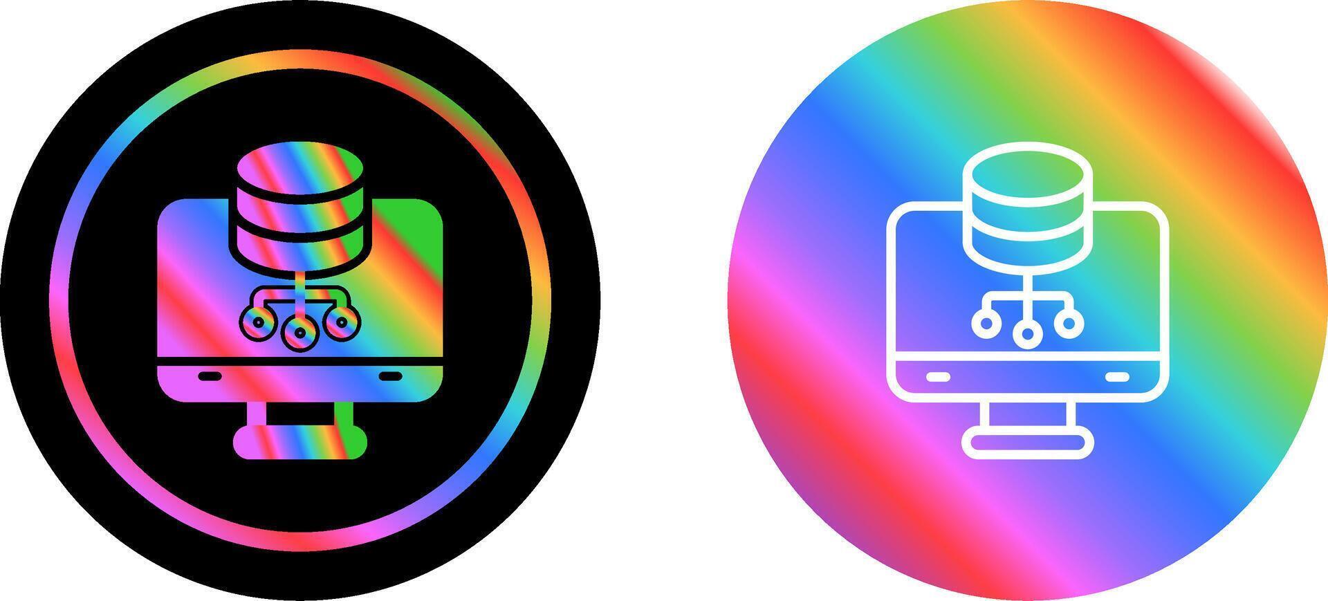 Database Management Vector Icon 40854751 Vector Art At Vecteezy