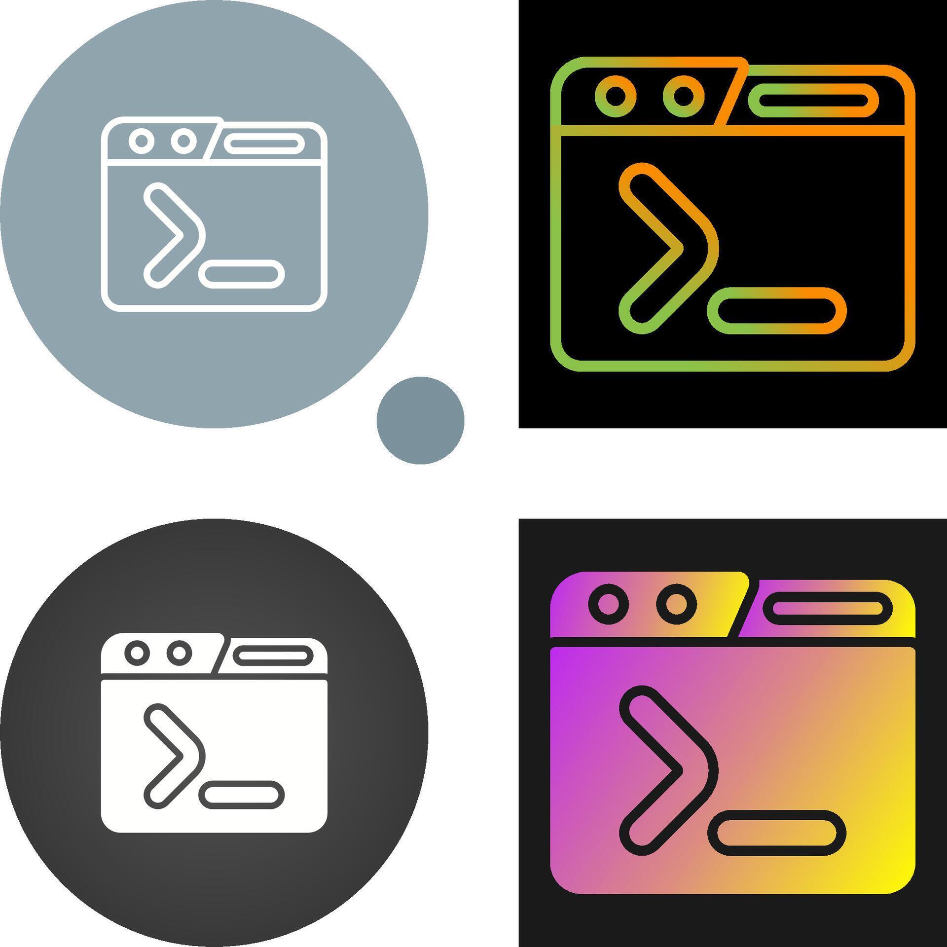 Command Prompt Vector Icon 40855810 Vector Art at Vecteezy
