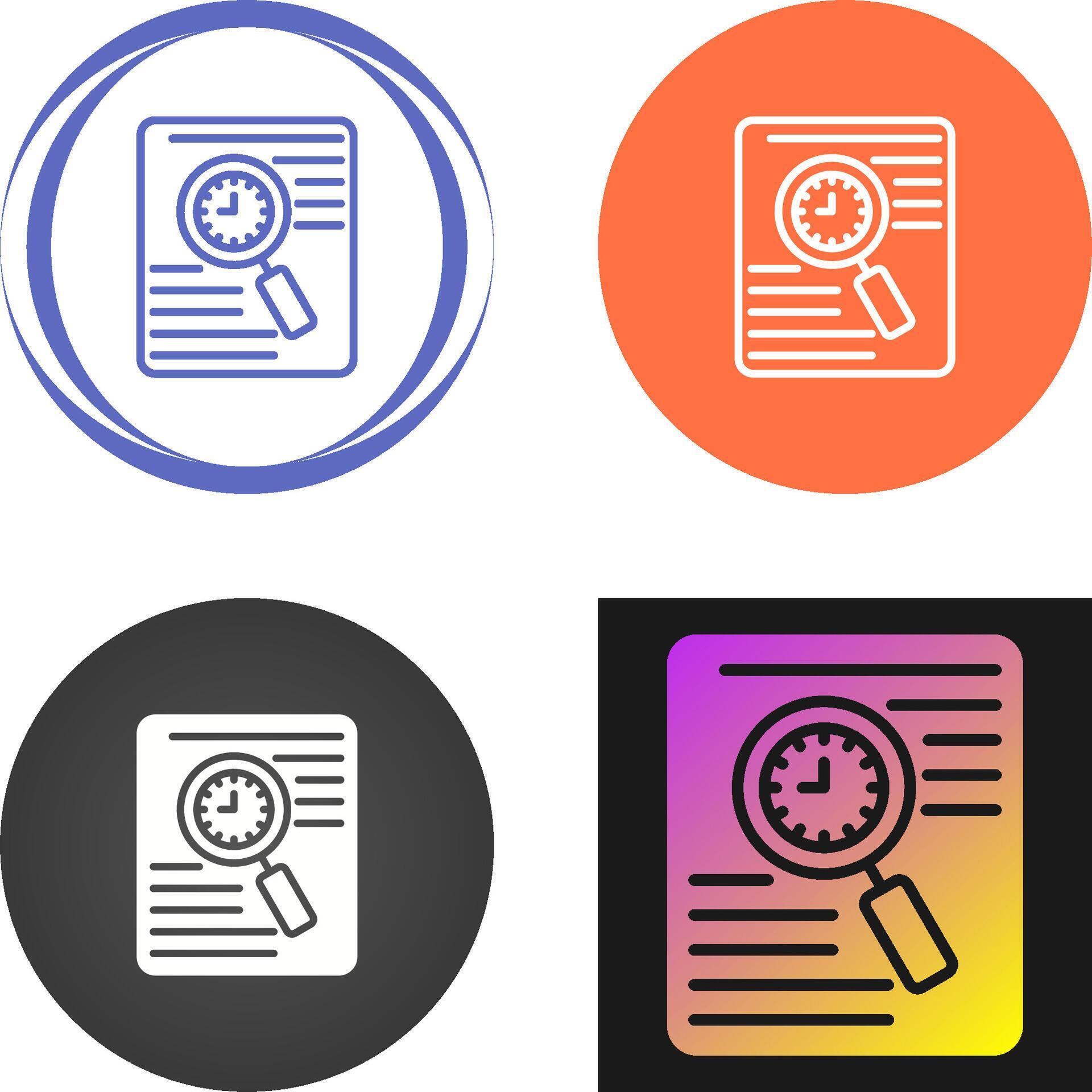Document Tracking Vector Icon 40855906 Vector Art at Vecteezy