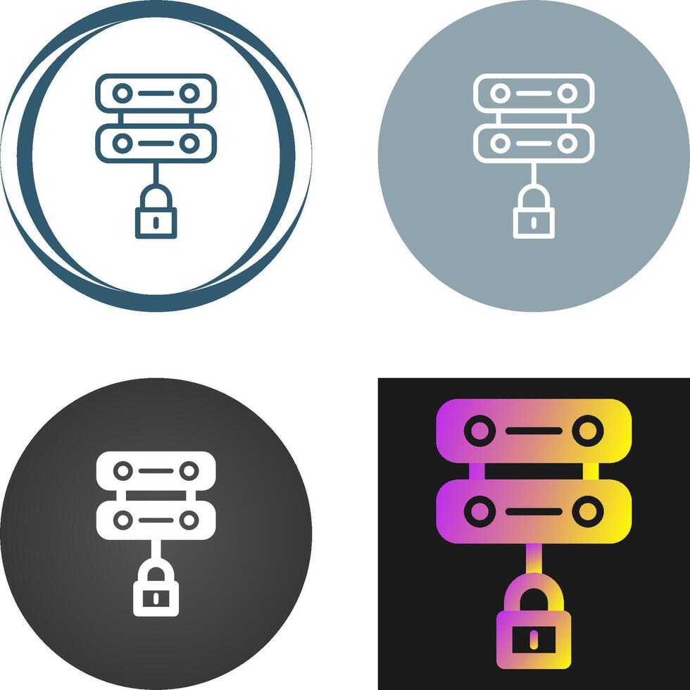 Server Security Vector Icon 40856080 Vector Art at Vecteezy