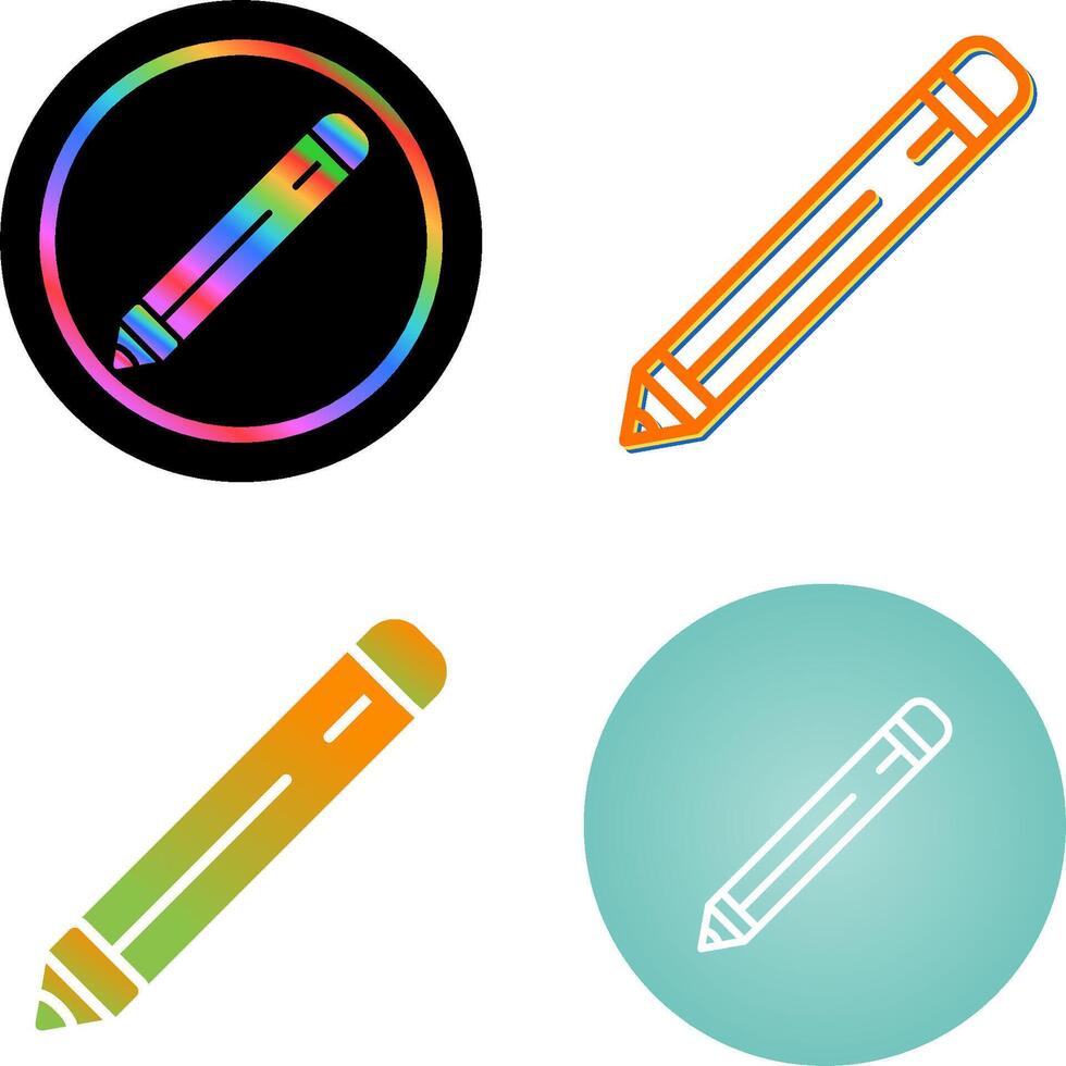Pencil Vector Icon 40857638 Vector Art at Vecteezy