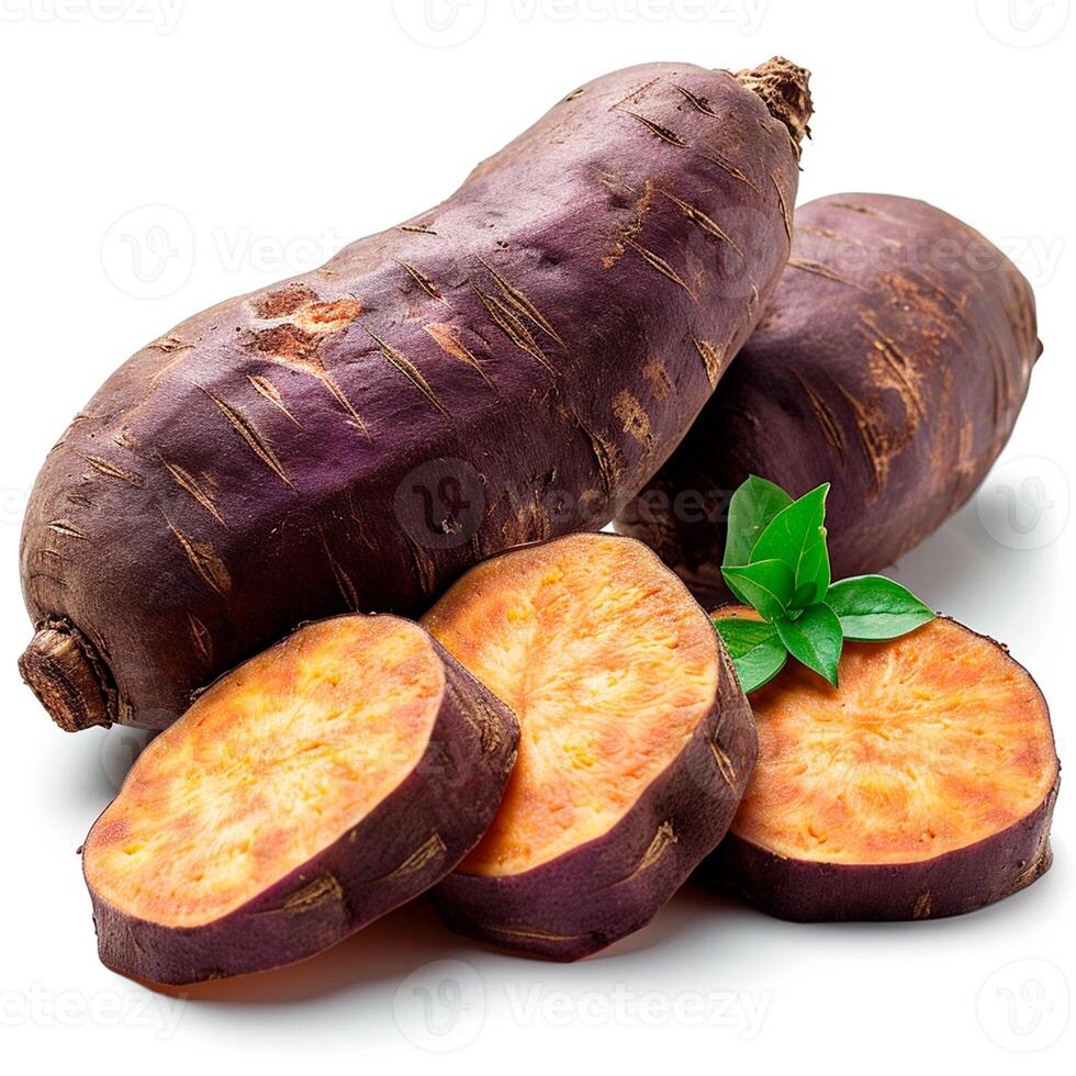 AI generated Yam on white isolated background - AI generated image 40862521 Stock Photo at Vecteezy