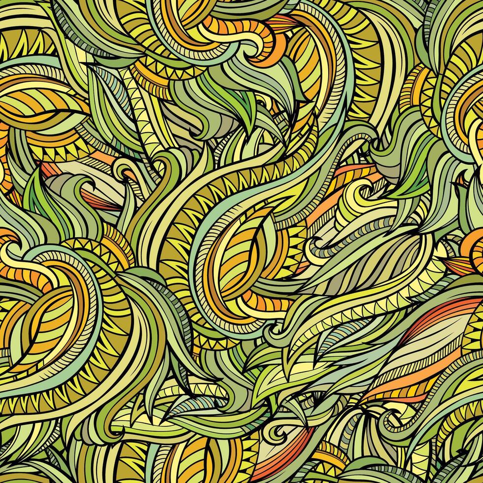 Vector seamless abstract nature pattern 40865487 Vector Art at Vecteezy