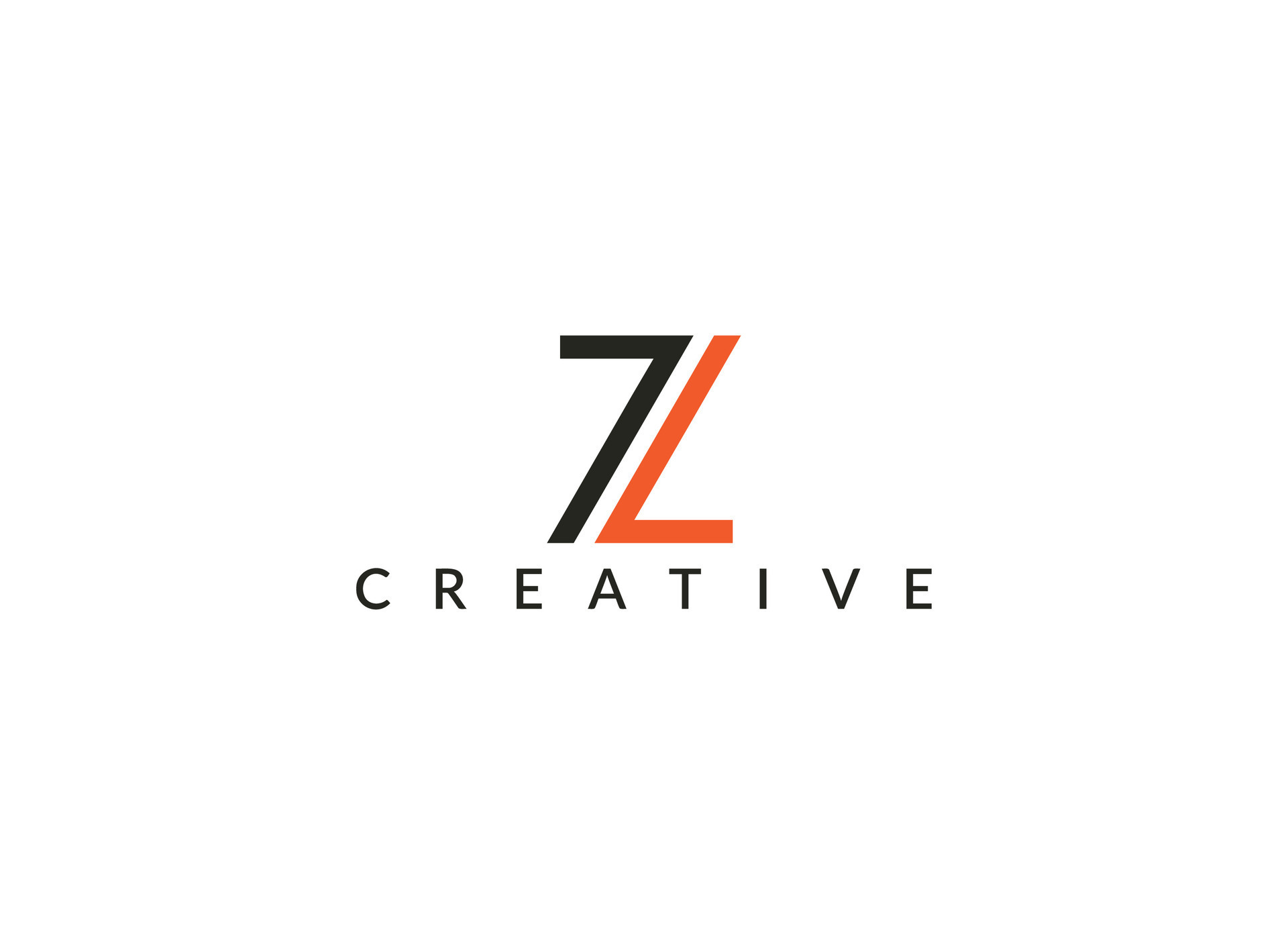 Initial Letter Z Line Logo isolated on Double Background. Usable for Business and Branding Logos ...