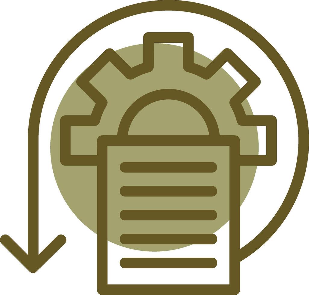 Iteration Linear Circle Icon 40868960 Vector Art At Vecteezy