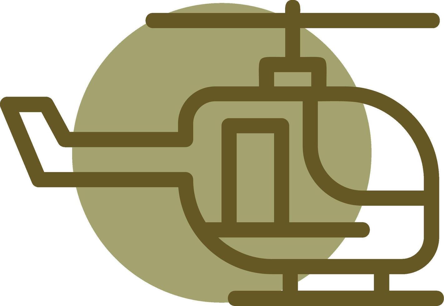 Helicopter Linear Circle Icon 40869174 Vector Art at Vecteezy