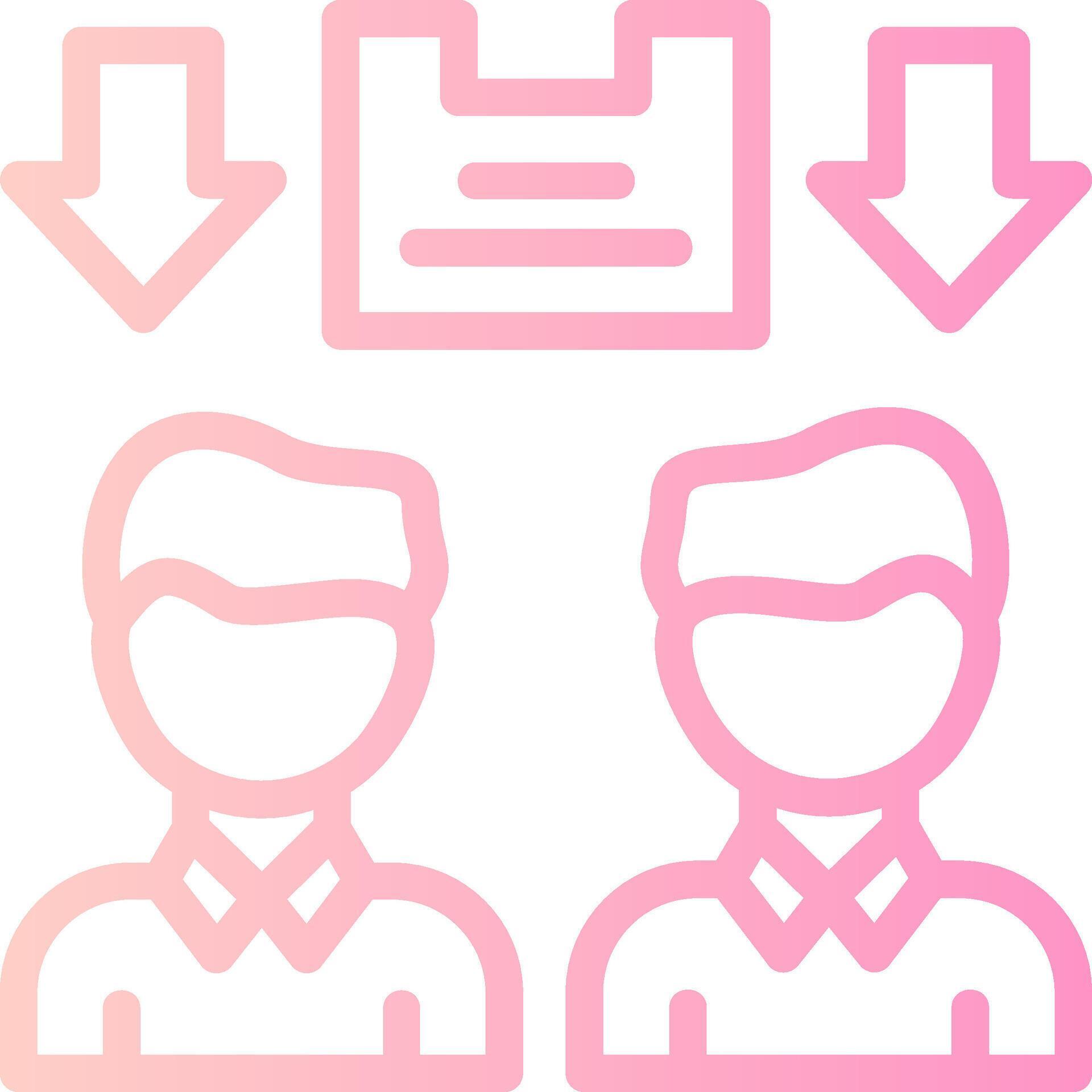 Voting Linear Gradient Icon 40869656 Vector Art at Vecteezy