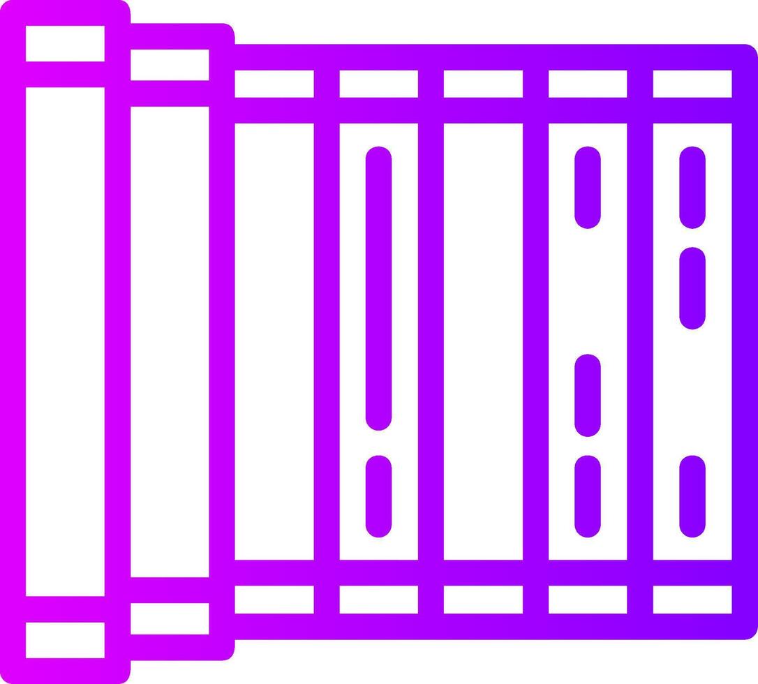 Bamboo Scroll Linear Gradient Icon 40871321 Vector Art at Vecteezy