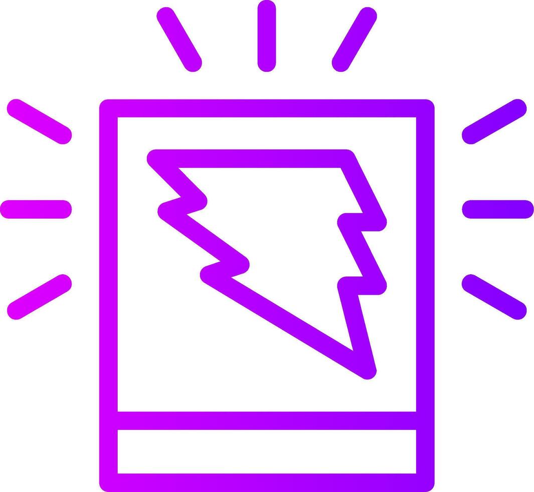 Spark Stride Linear Gradient Icon 40871356 Vector Art at Vecteezy