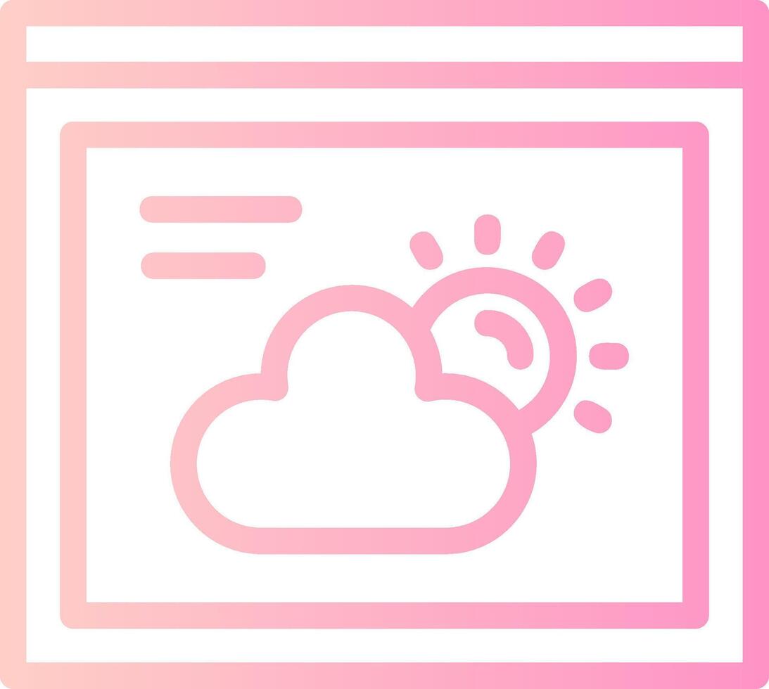 Weather Linear Gradient Icon 40871499 Vector Art at Vecteezy