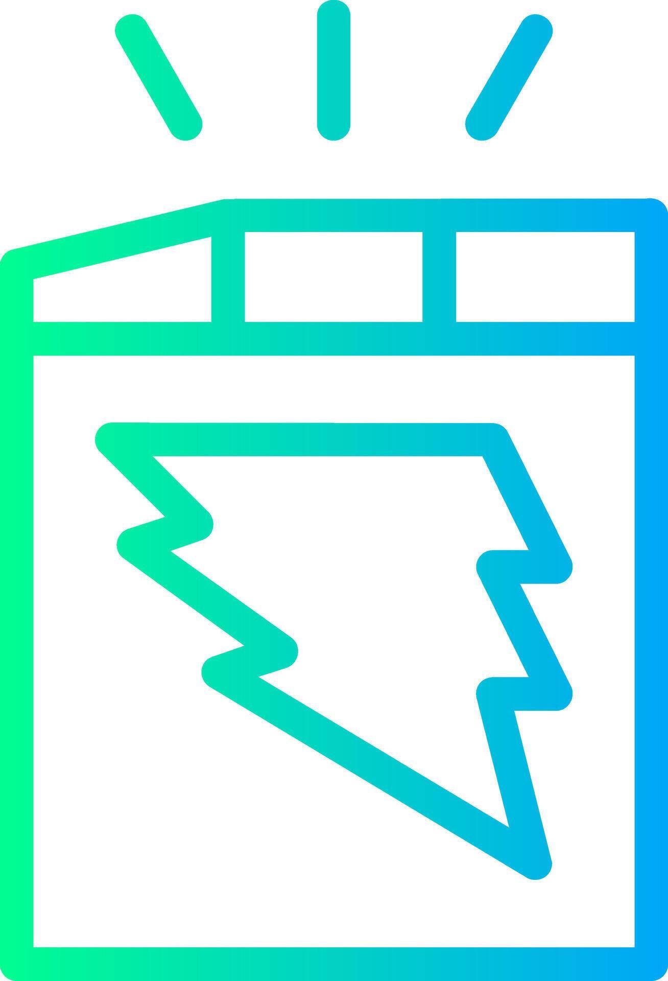 Shift Stride Linear Gradient Icon 40872020 Vector Art at Vecteezy