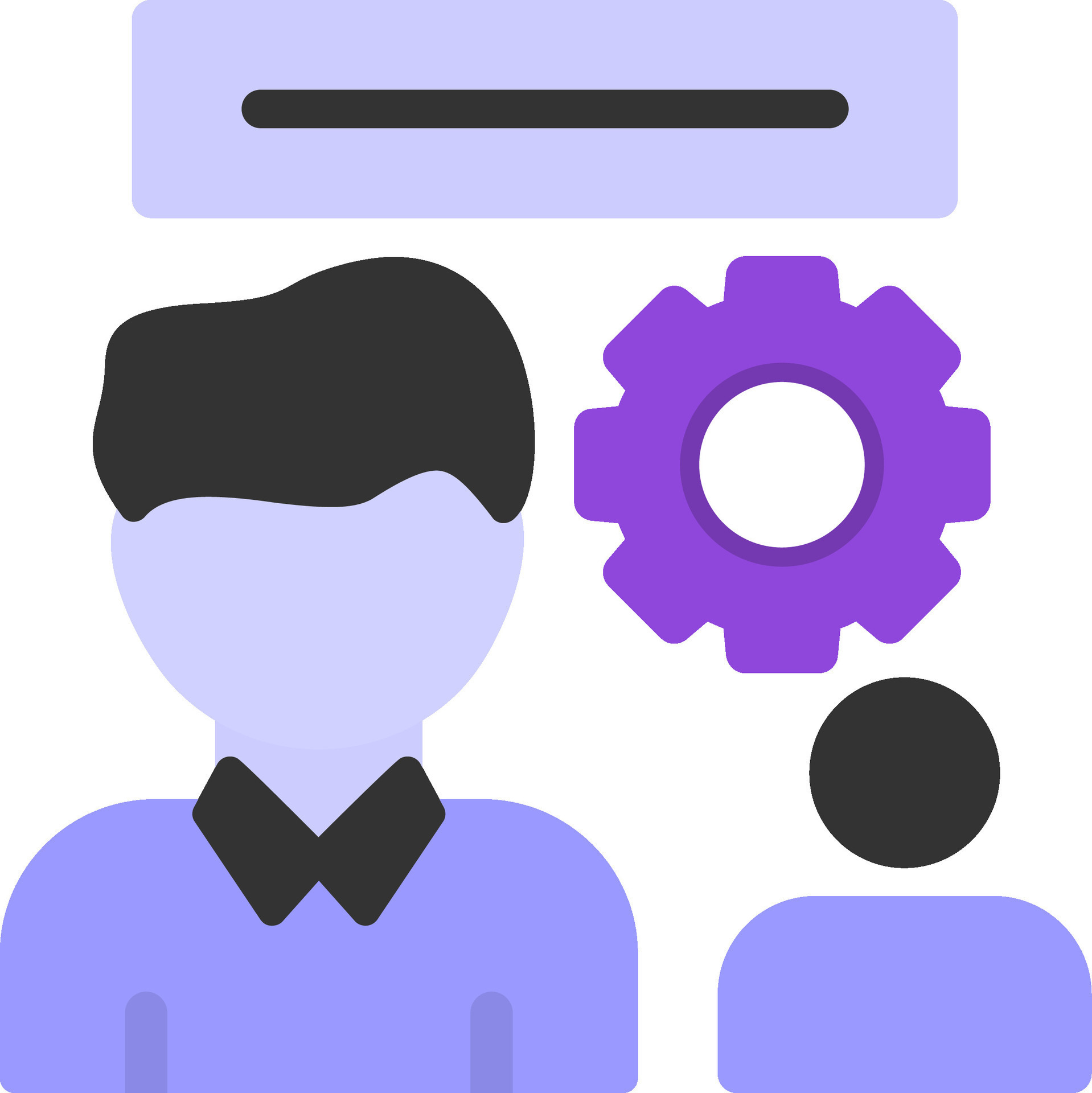 HR Flat Icon 40873310 Vector Art at Vecteezy