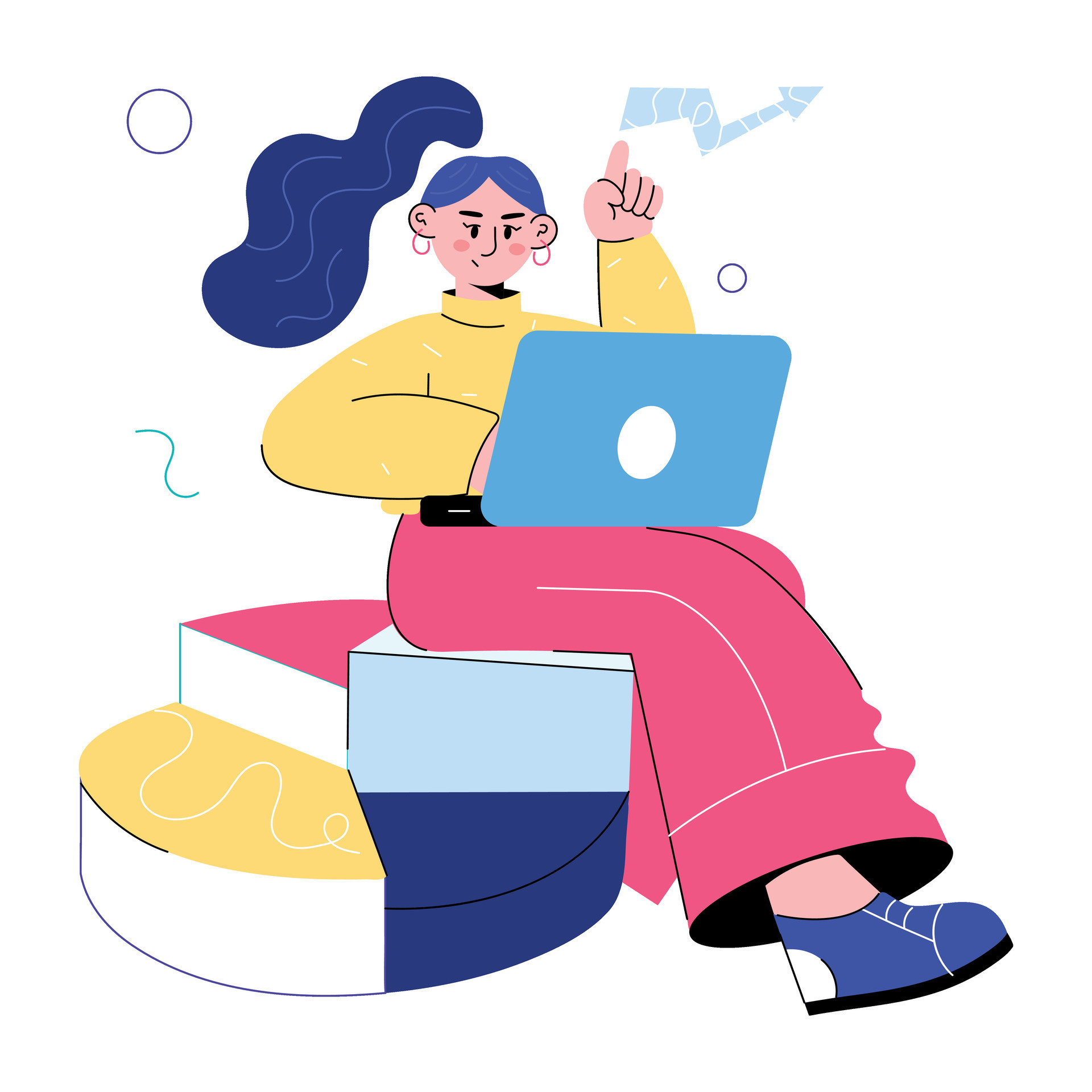 Trendy Data Representation 40874376 Vector Art at Vecteezy