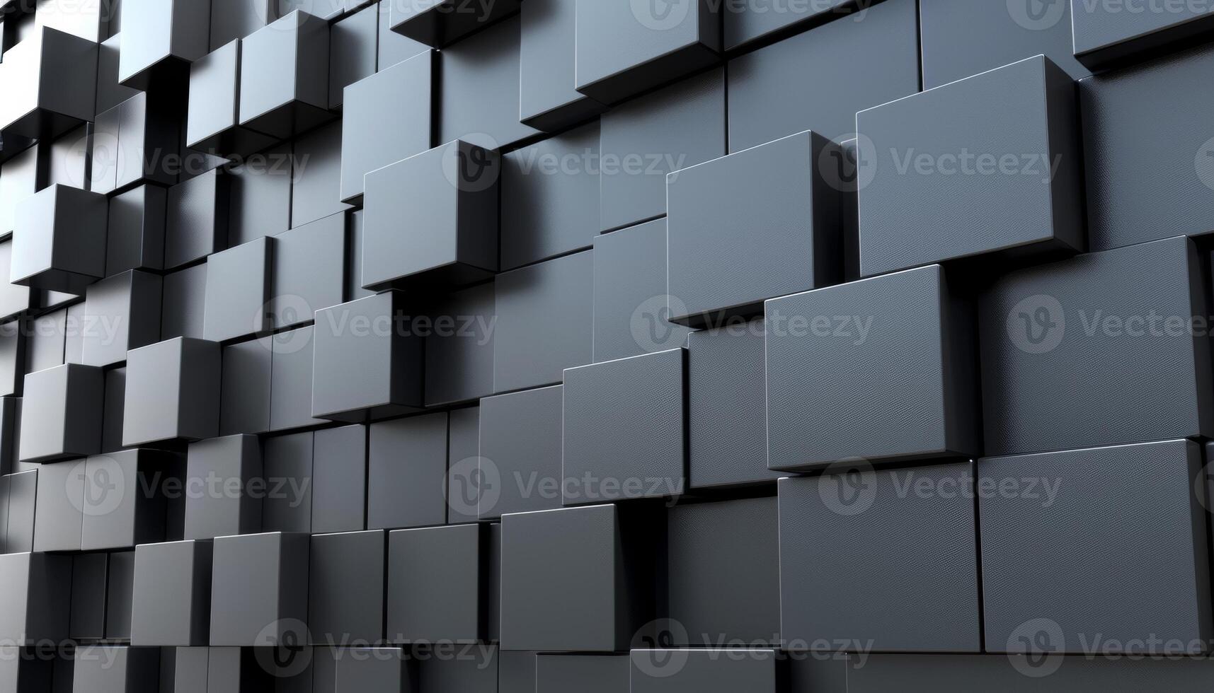 AI generated Minimalist abstract black background with dark blue indigo ...