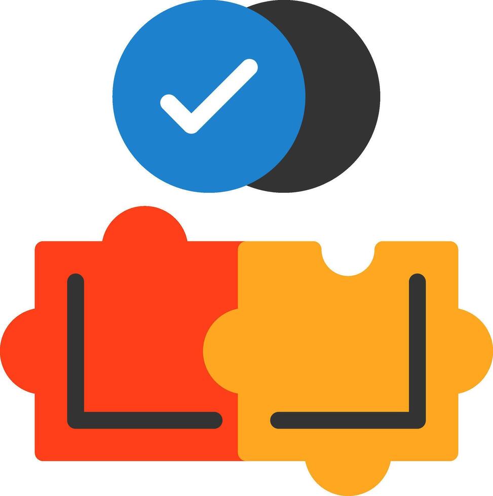 Solution Flat Icon 40883364 Vector Art at Vecteezy