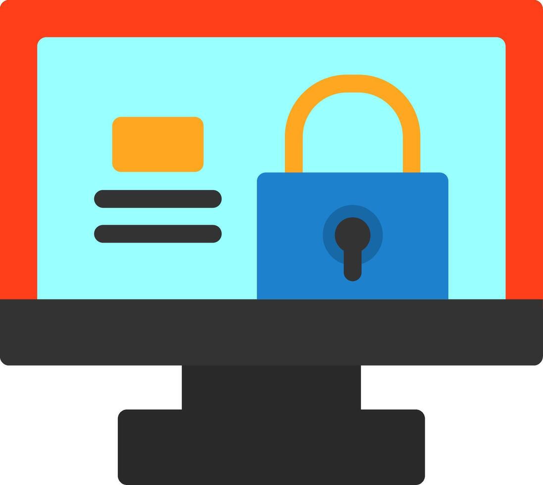 Lock Flat Icon 40885685 Vector Art at Vecteezy Lock Flat Icon 40885685 Vector Art at Vecteezy