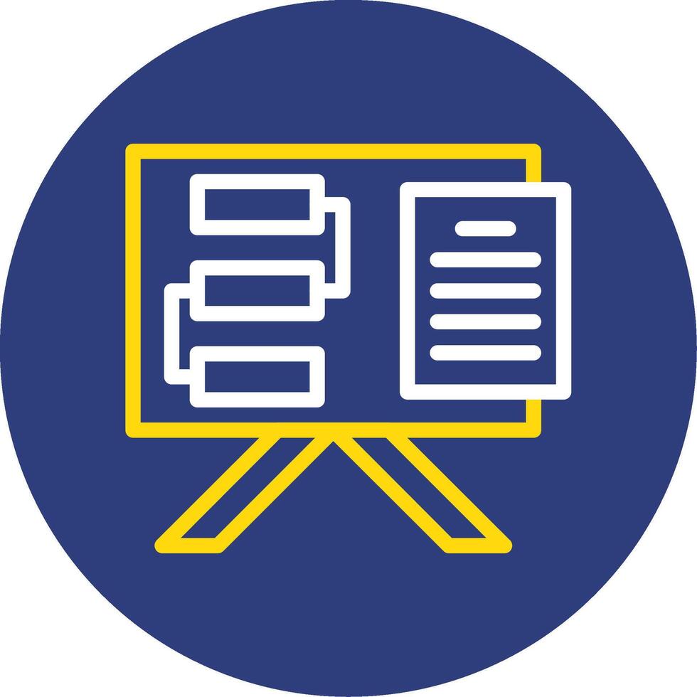 Lessons Learned Dual Line Circle Icon 40887963 Vector Art at Vecteezy