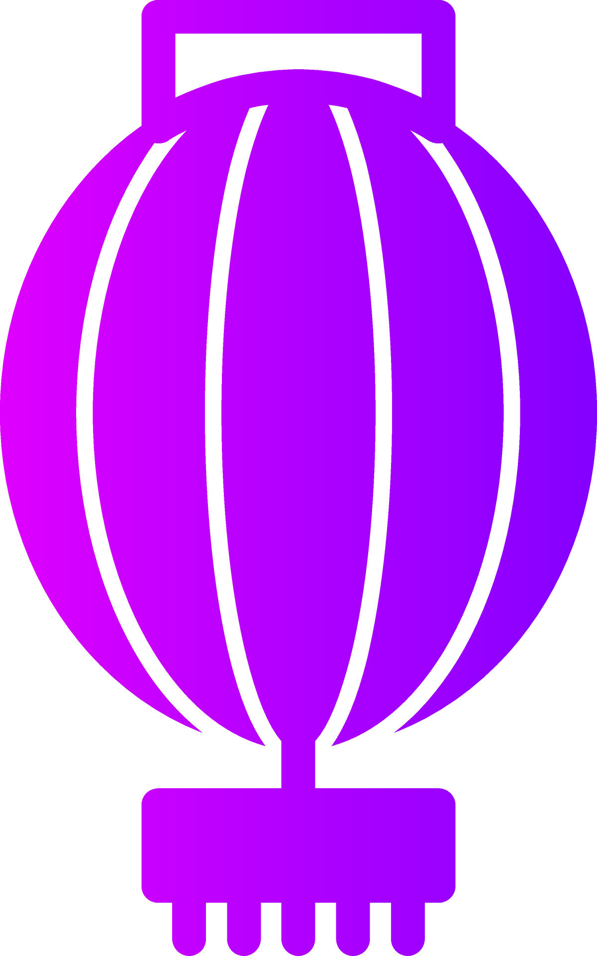 Red Lantern Solid Multi Gradient Icon 40891899 Vector Art at Vecteezy