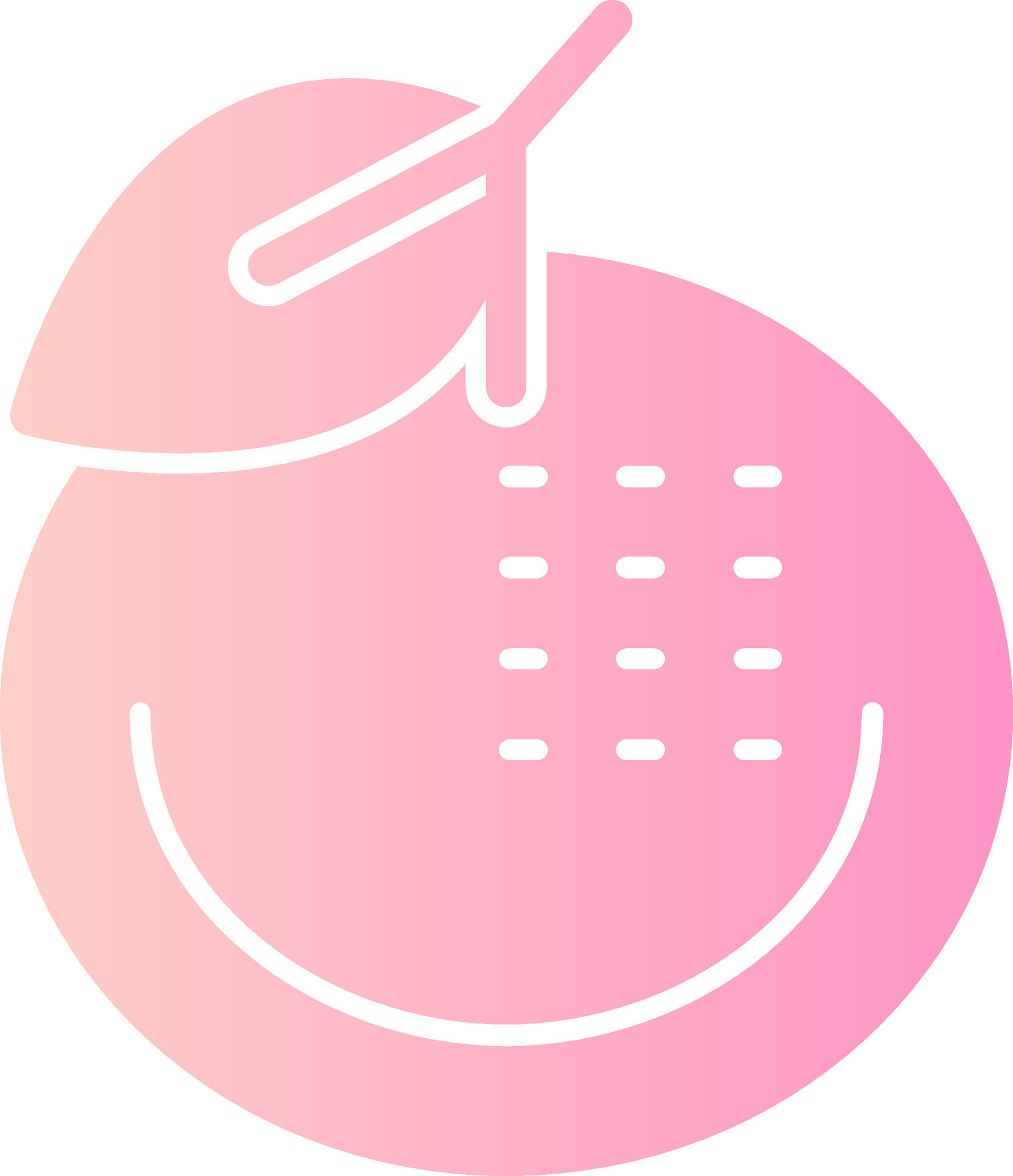 Mandarin Orange Solid Multi Gradient Icon 40892138 Vector Art at Vecteezy