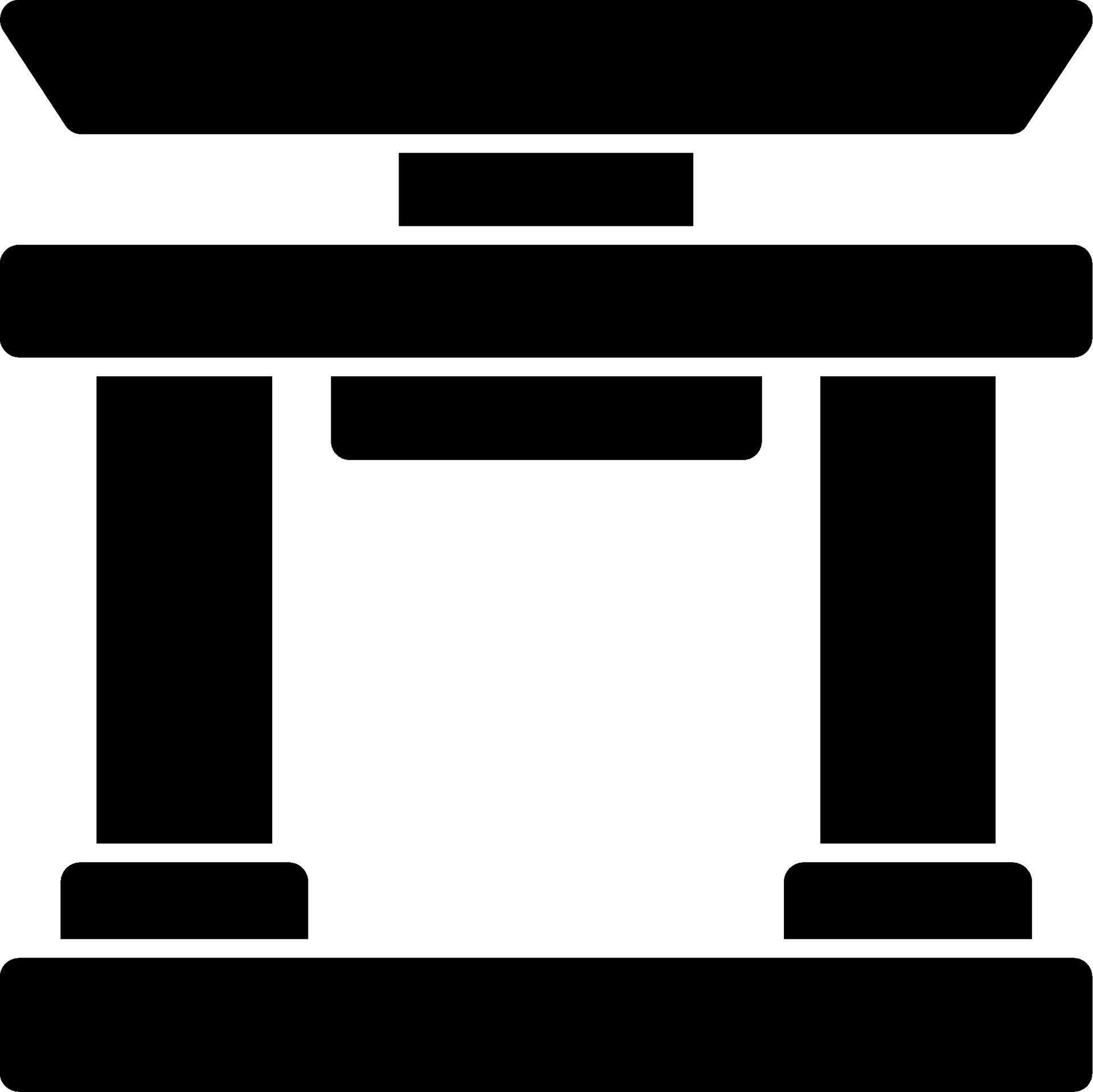 Shrine Solid Multi Gradient Icon 40892362 Vector Art at Vecteezy