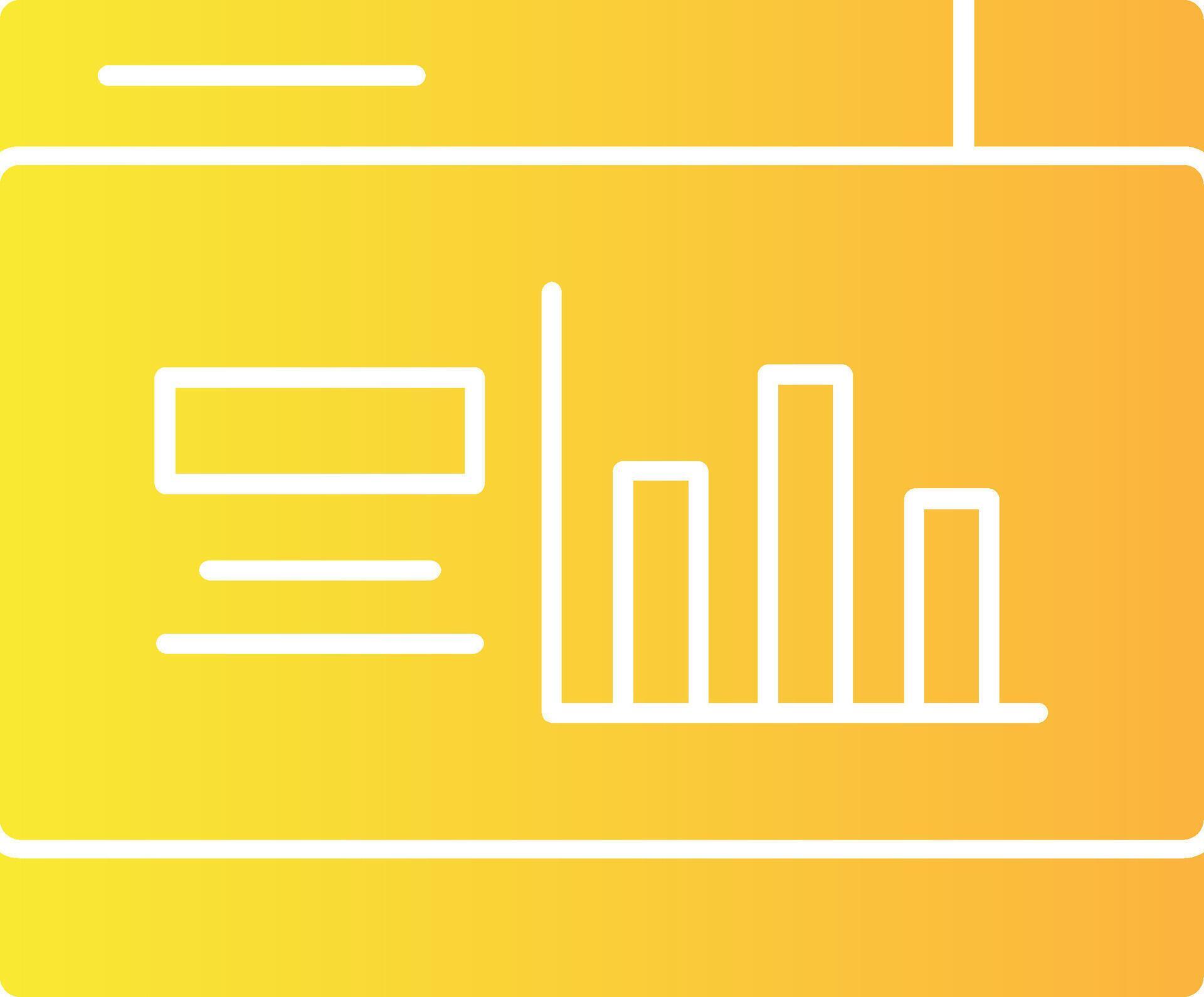 Chart Solid Multi Gradient Icon 40893850 Vector Art at Vecteezy