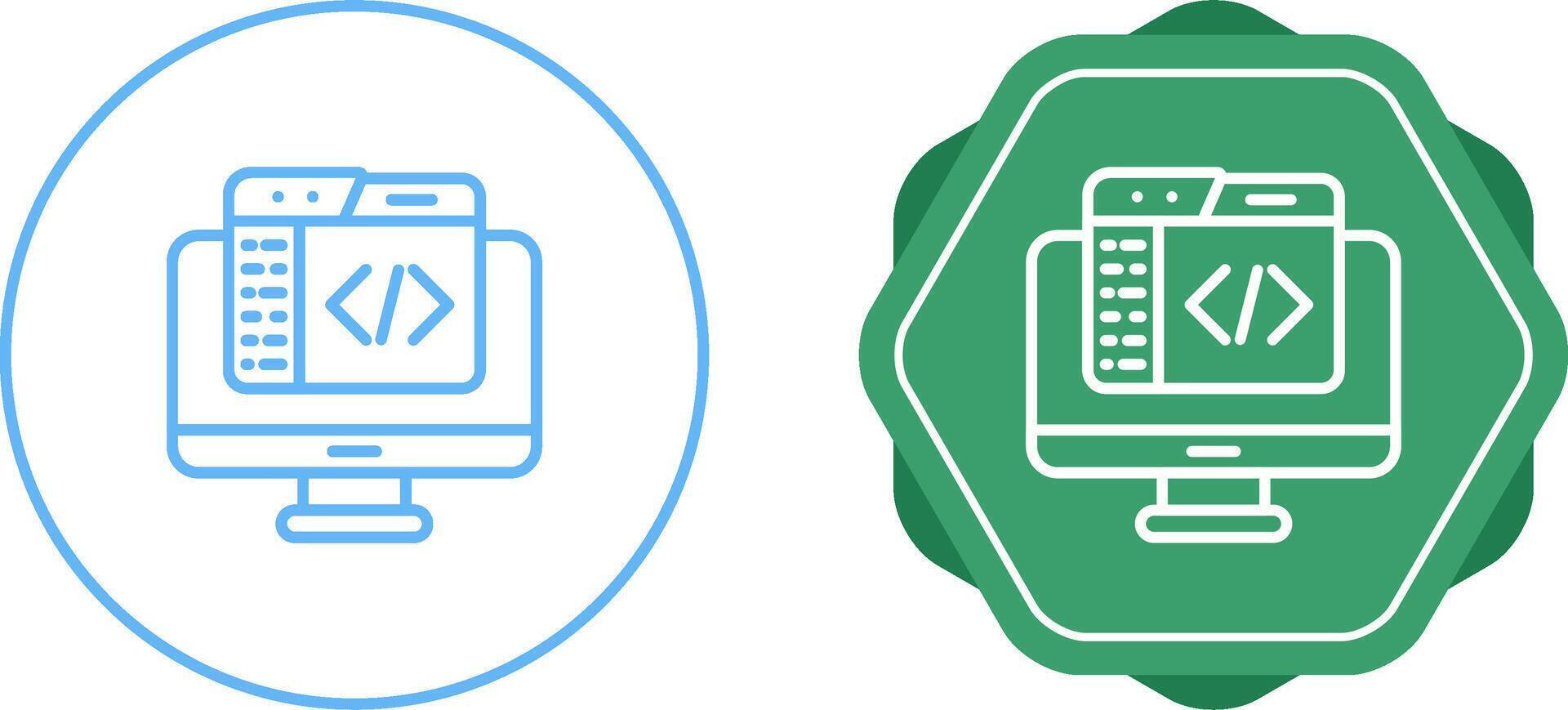 Code Editor Vector Icon 40913292 Vector Art at Vecteezy