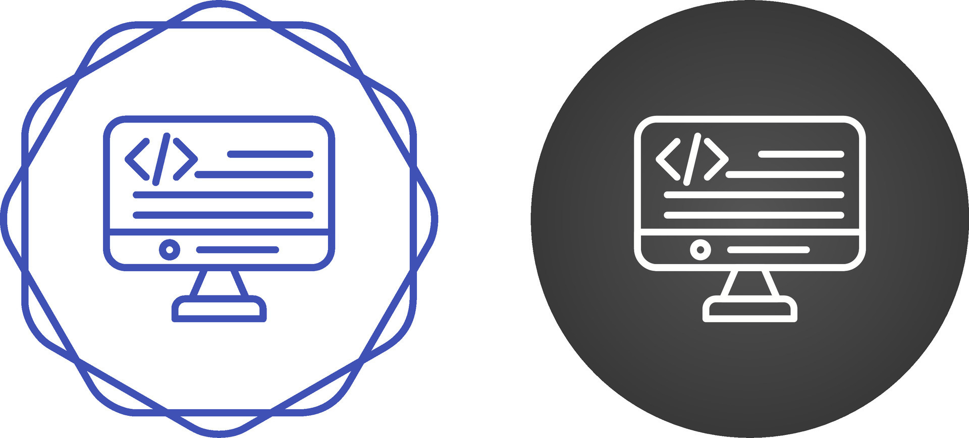 Programming Language Vector Icon 40920873 Vector Art At Vecteezy