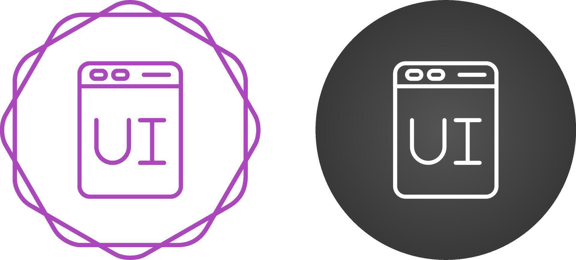 User Interface Design Vector Icon 40921400 Vector Art at Vecteezy