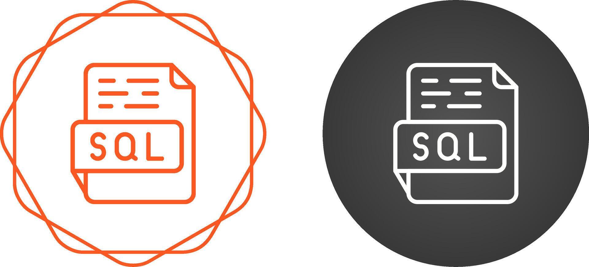 SQL Vector Icon 40922095 Vector Art at Vecteezy