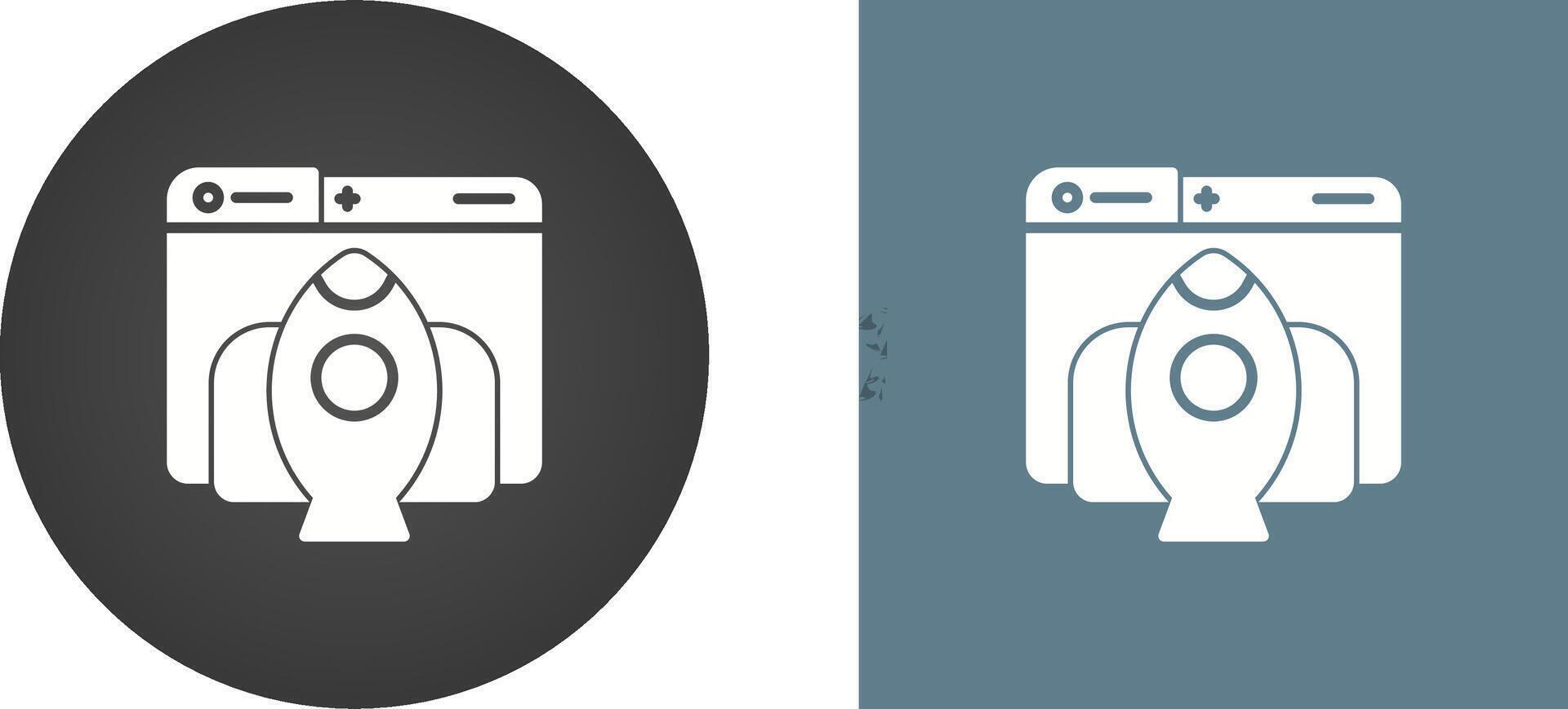 Rocket Launch Vector Icon 40925876 Vector Art At Vecteezy