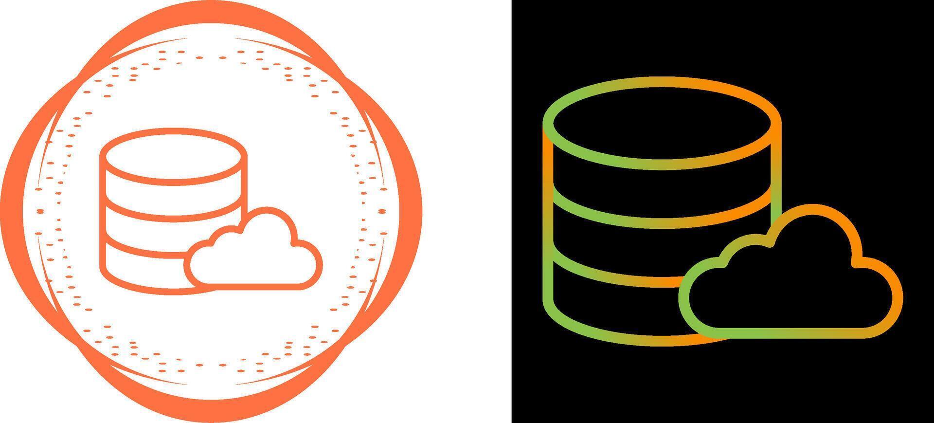 Cloud Database Vector Icon 40927092 Vector Art at Vecteezy