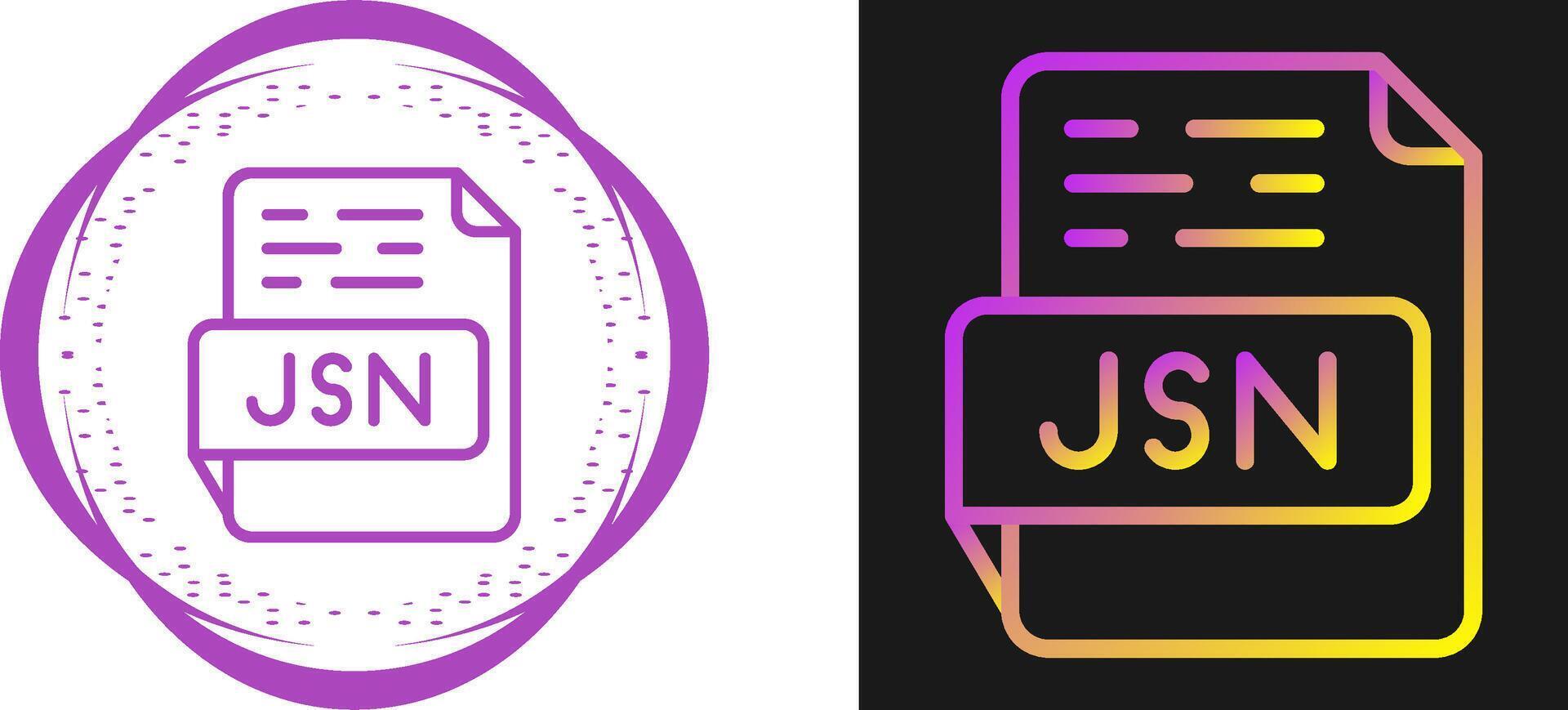 json vector icono 40928048 Vector en Vecteezy